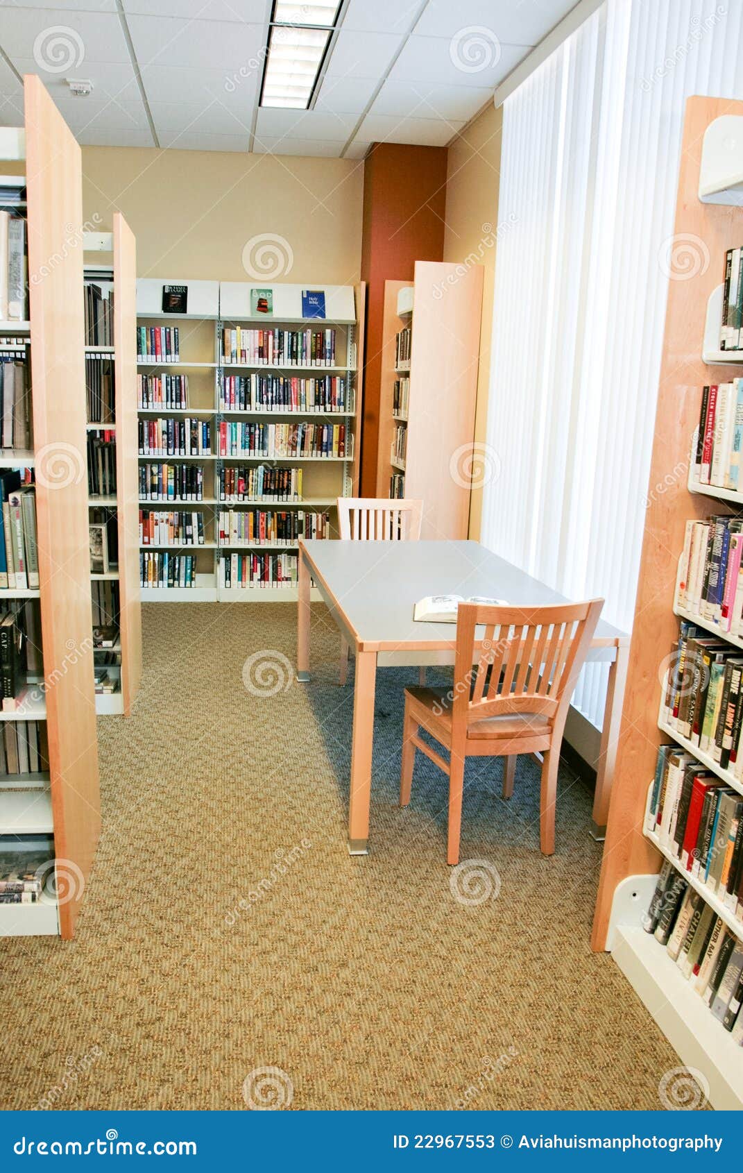 Books and Reading Area at Library Editorial Stock Photo - Image of ...