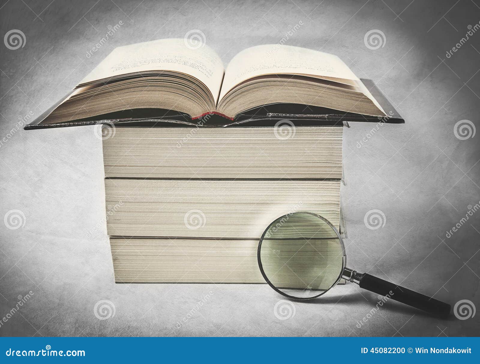 Books in retro style stock photo. Image of documents - 45082200