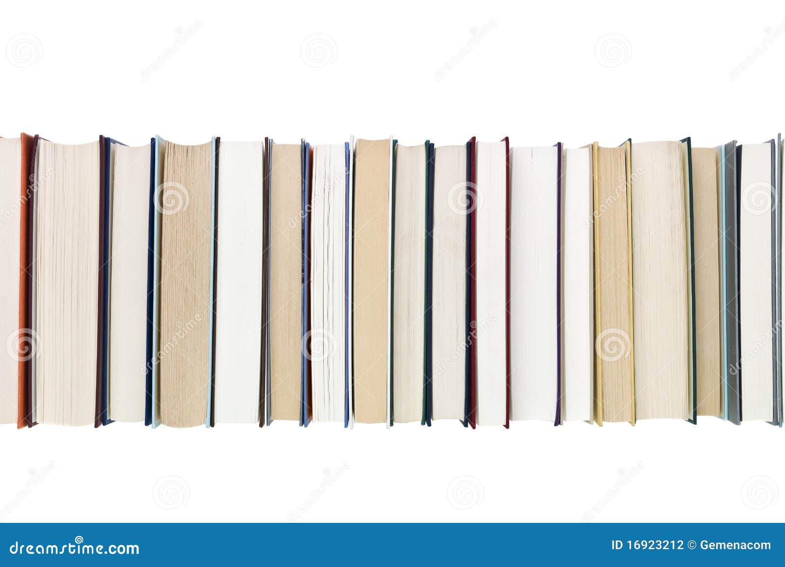 Books in a row stock photo. Image of covering, cover - 16923212