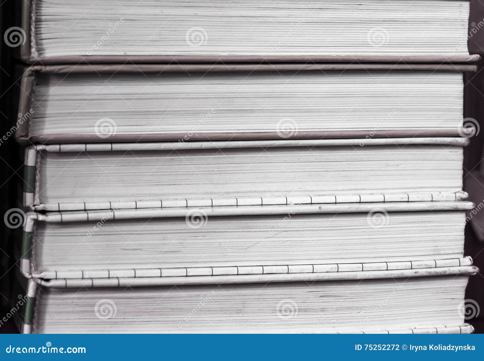 Books on a Shelf in the Library, Reading, and Science Education, Stack ...