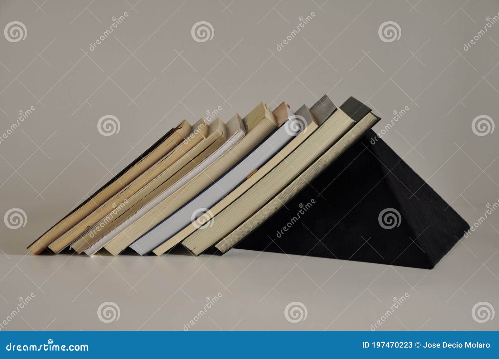 Books Pyramid Stock Image | CartoonDealer.com #98500723