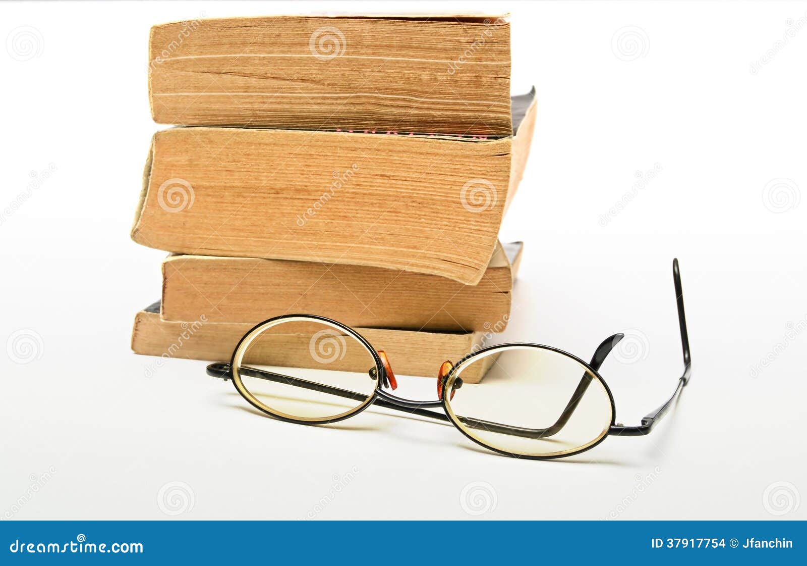 Books and spectacle stock photo. Image of learn, collage - 37917754