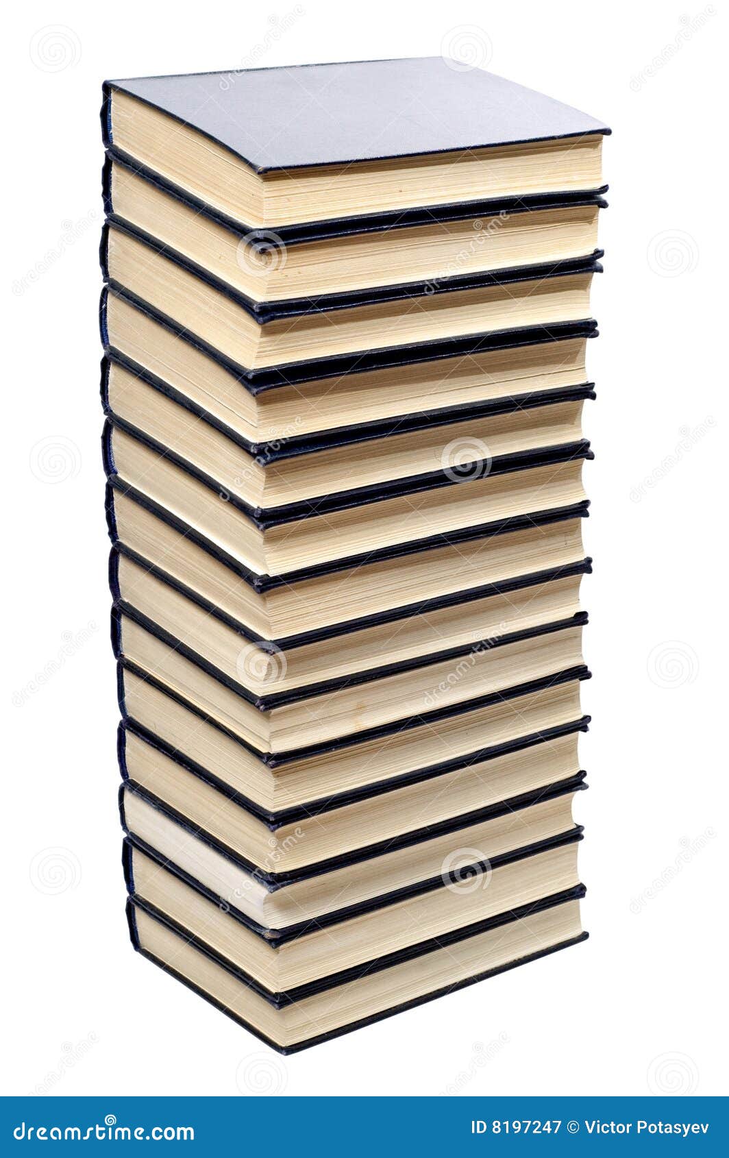 Books stack stock image. Image of front, large, vertical - 8197247