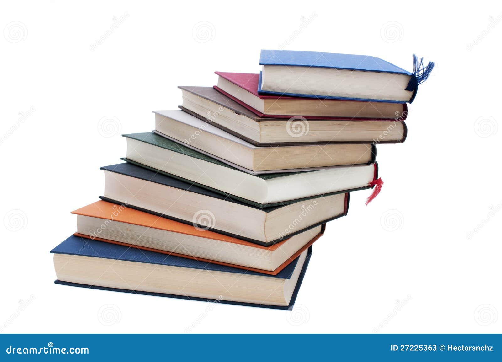 Books stacked in a spiral stock image. Image of paper - 27225363
