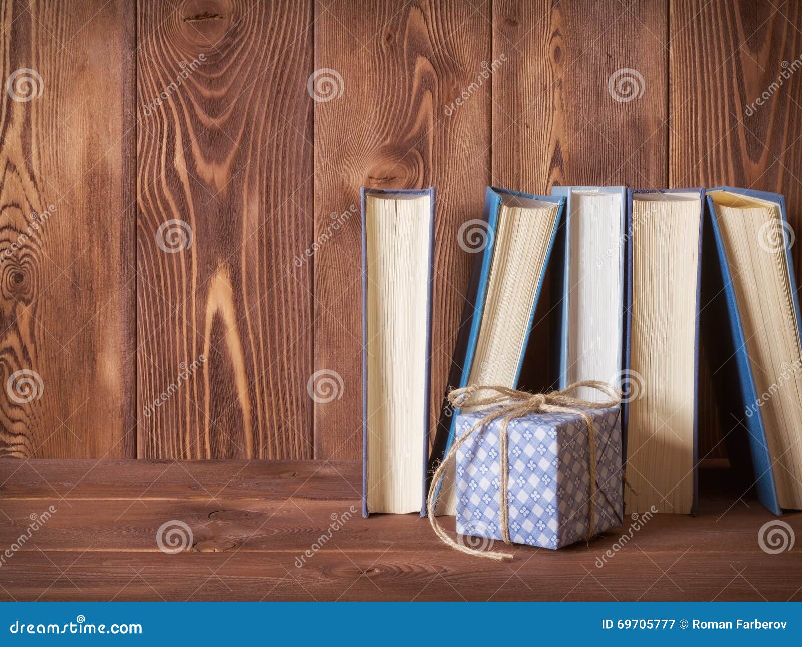 Books Standing on the Table Stock Image - Image of happy, book: 69705777