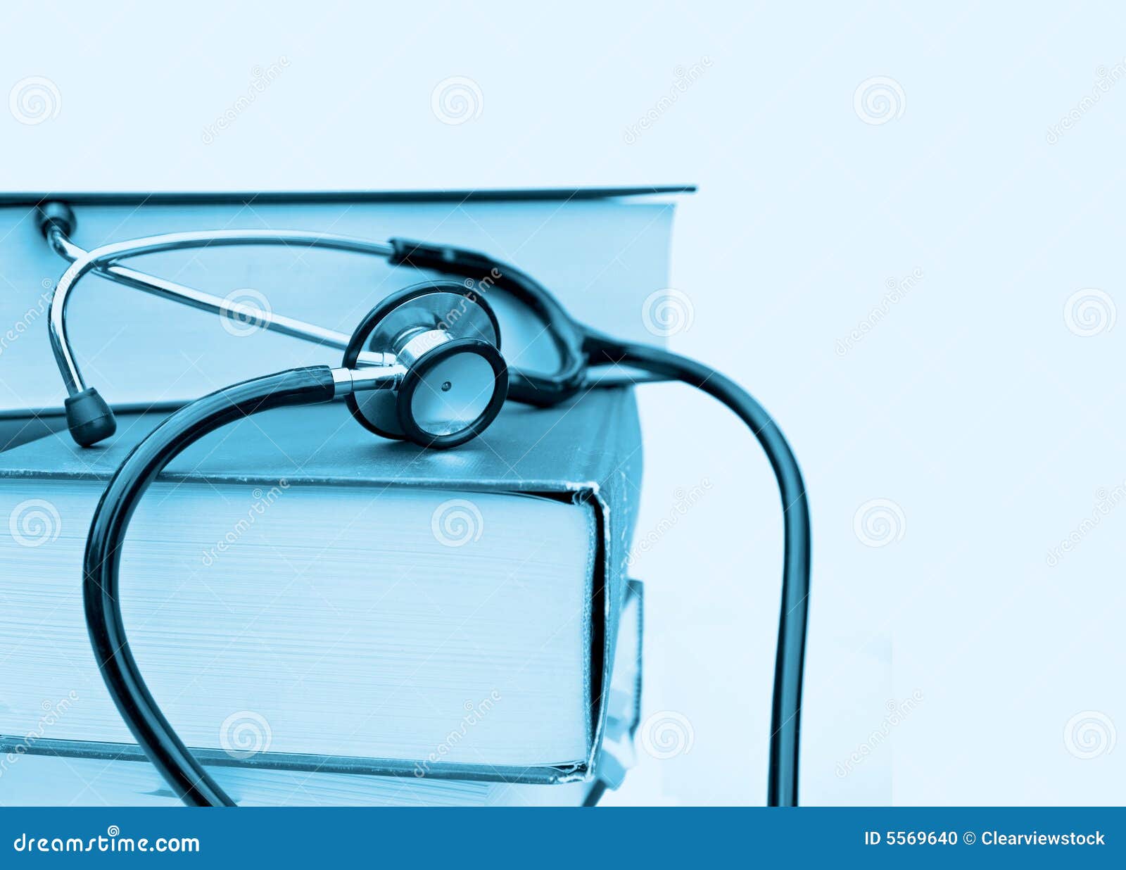 Books and stethoscope stock photo. Image of medical, measurement - 5569640