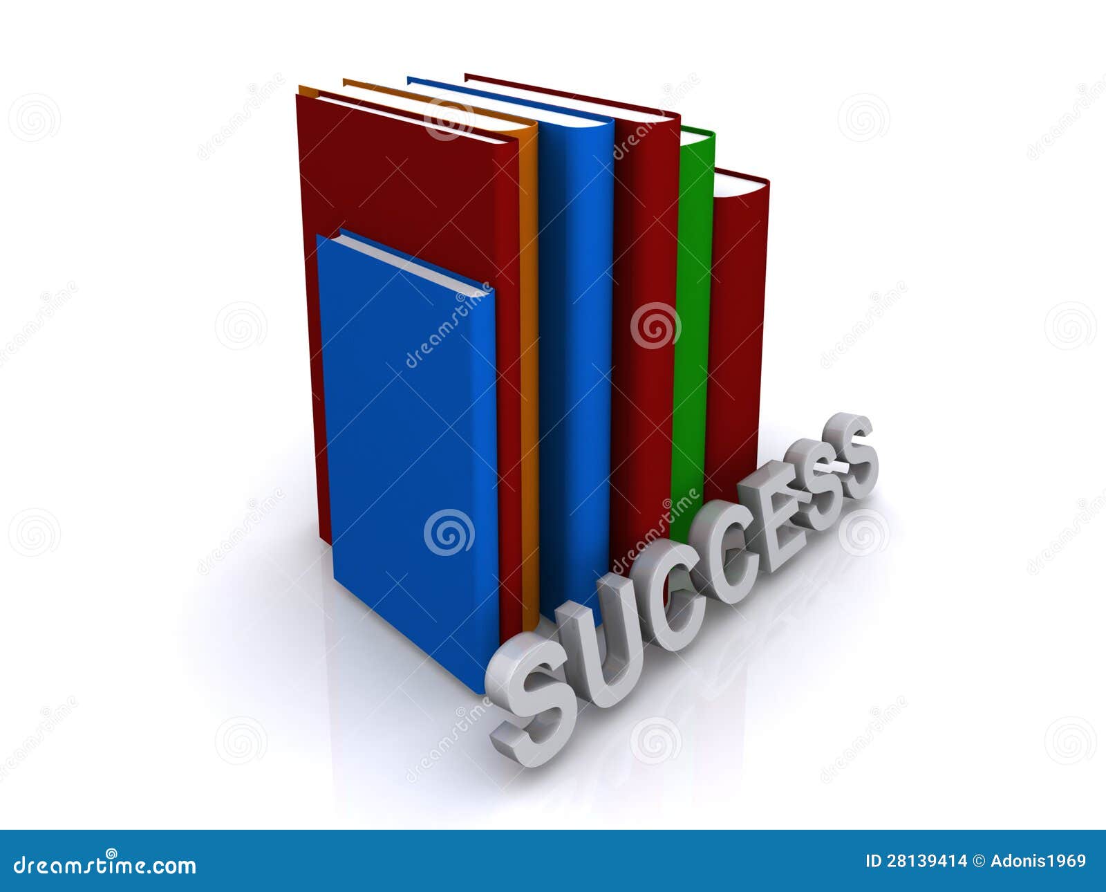 Books and success sign stock illustration. Illustration of books - 28139414