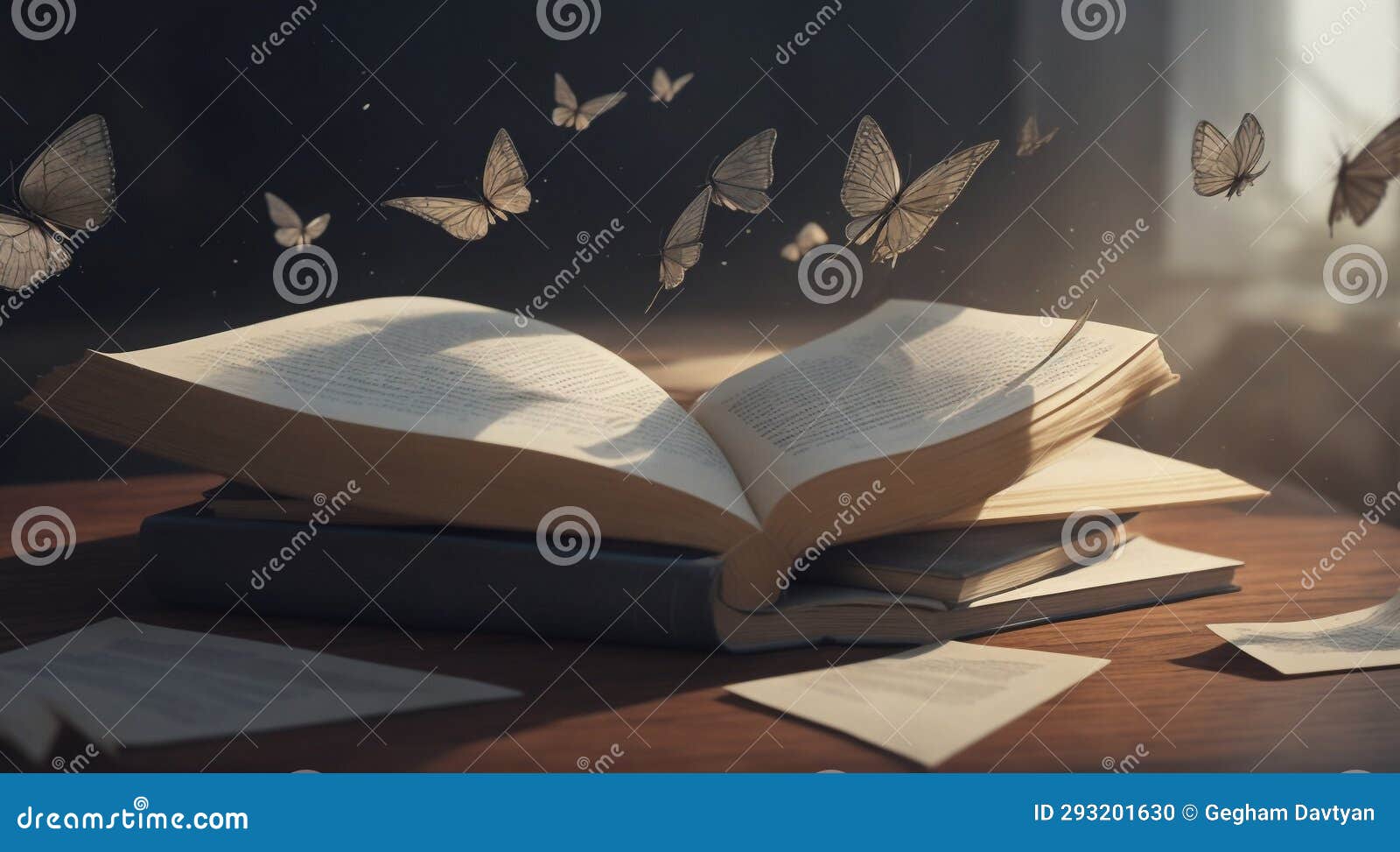 Books on the Table, Books in Library, Abstract Books Background ...