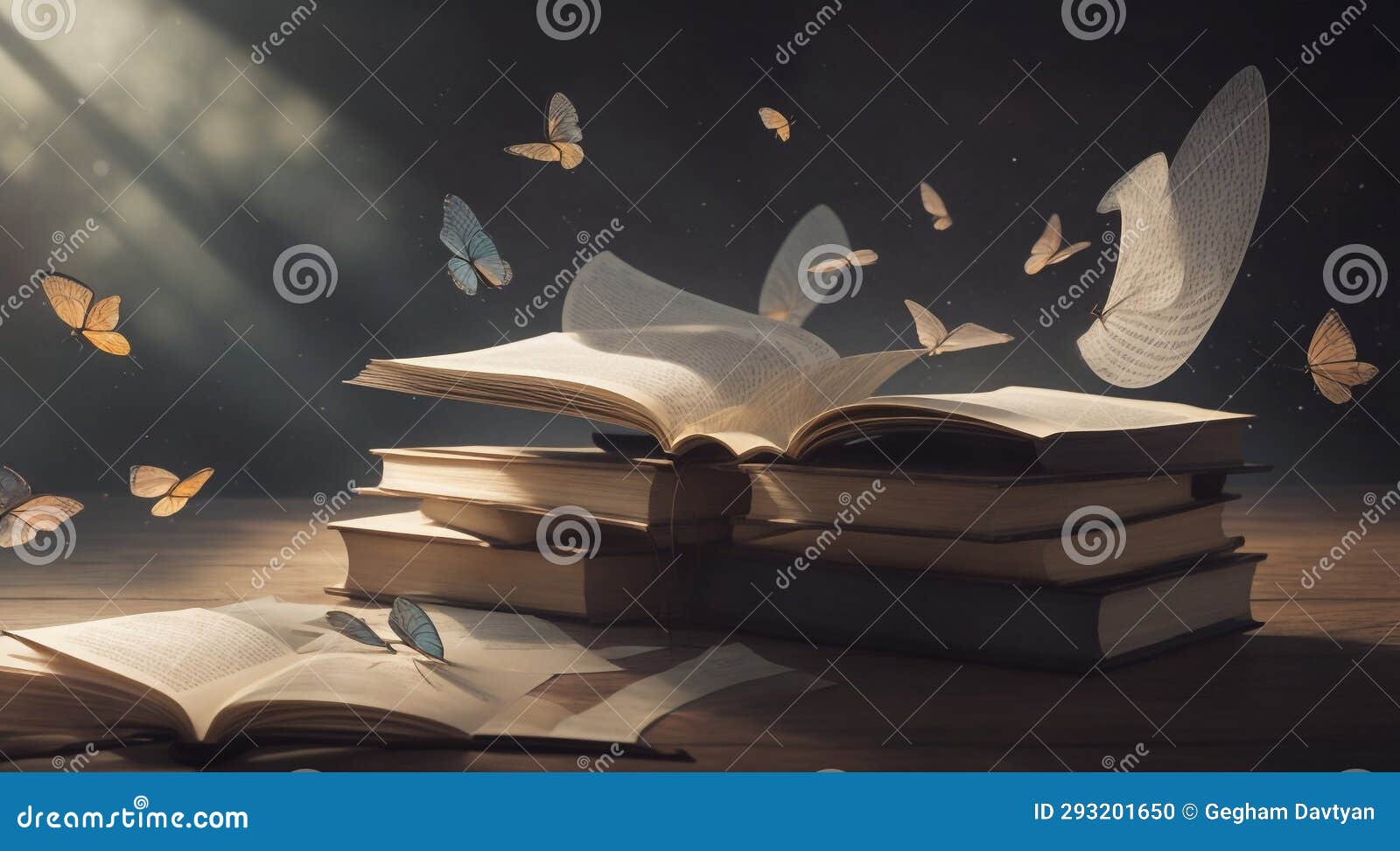 Books on the Table, Books in Library, Abstract Books Background ...