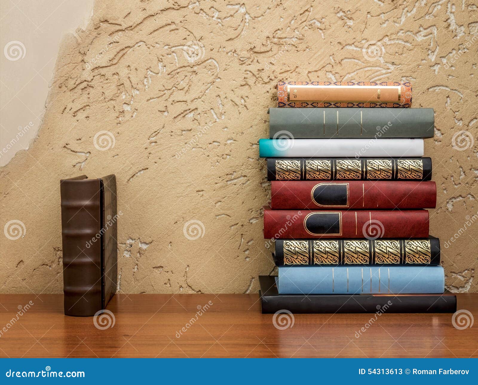 Books on the table stock image. Image of study, studies - 54313613