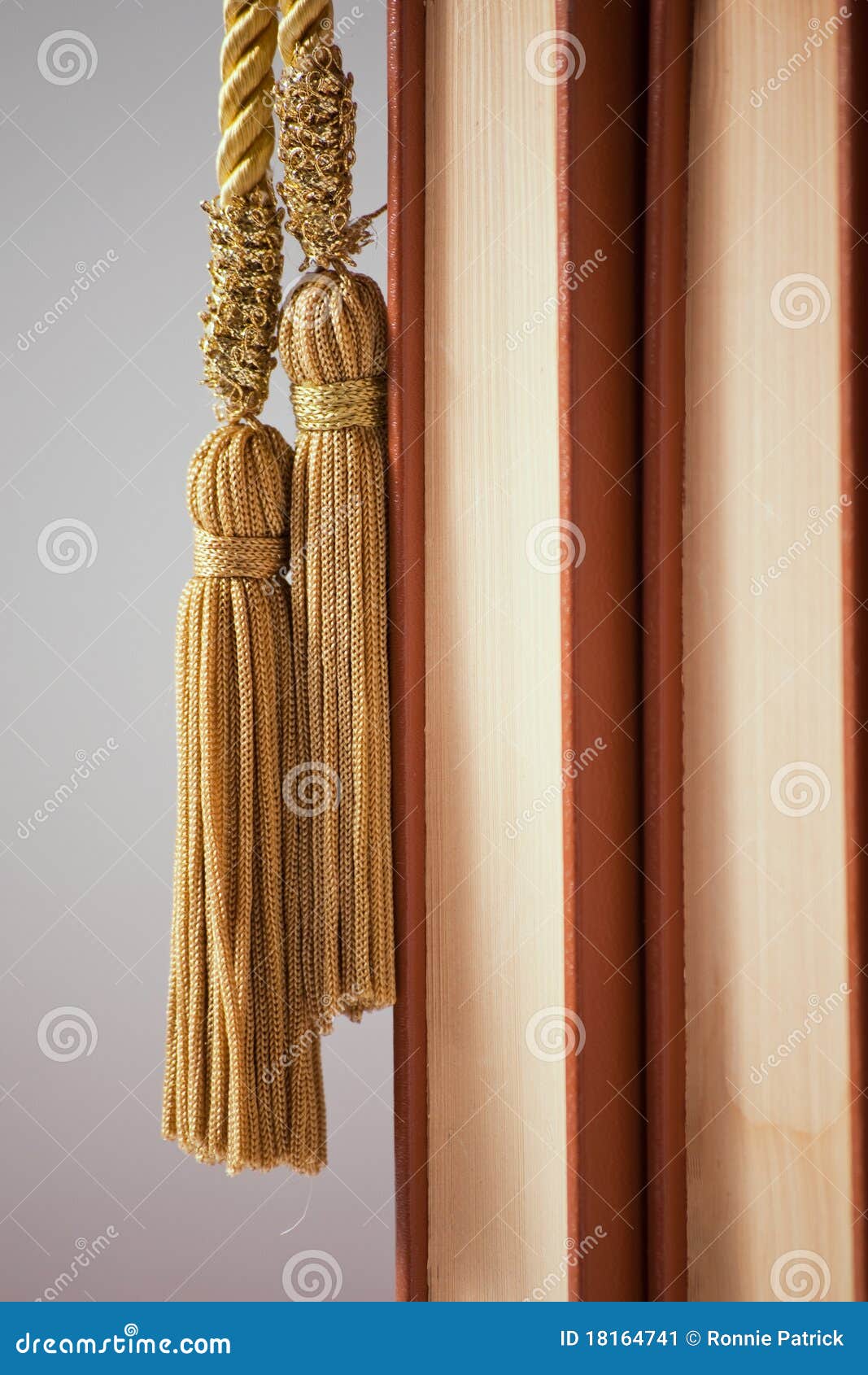 Books and tassel stock image. Image of learning, gold - 18164741