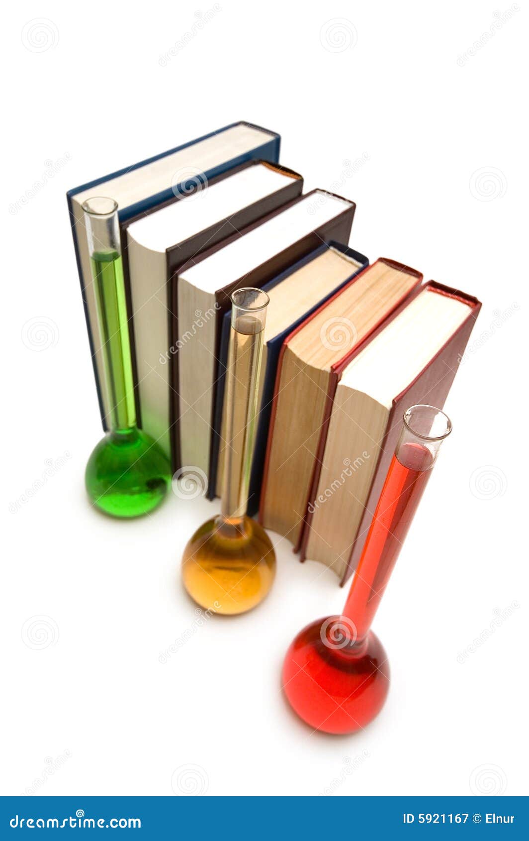 Books and Tubes - Shallow Depth of Field Stock Image - Image of library ...
