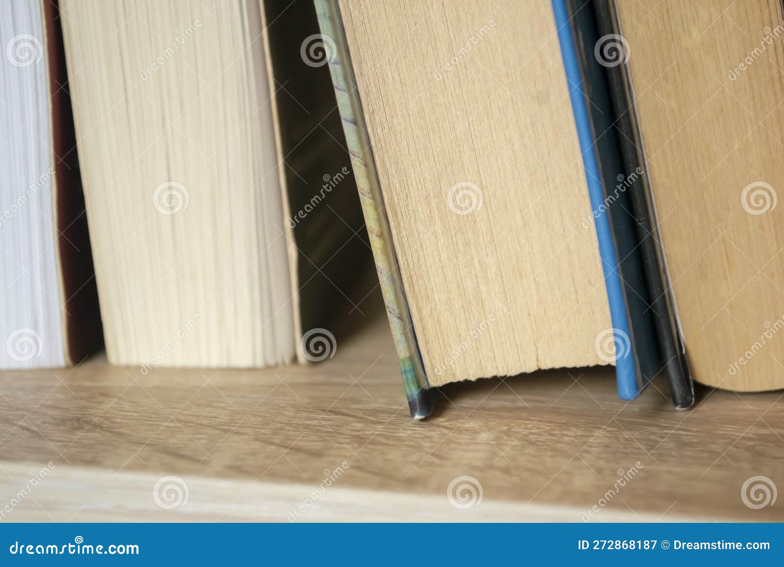 Books Up Close. the Bottom of the Book is on the Shelf. on the Shelf ...