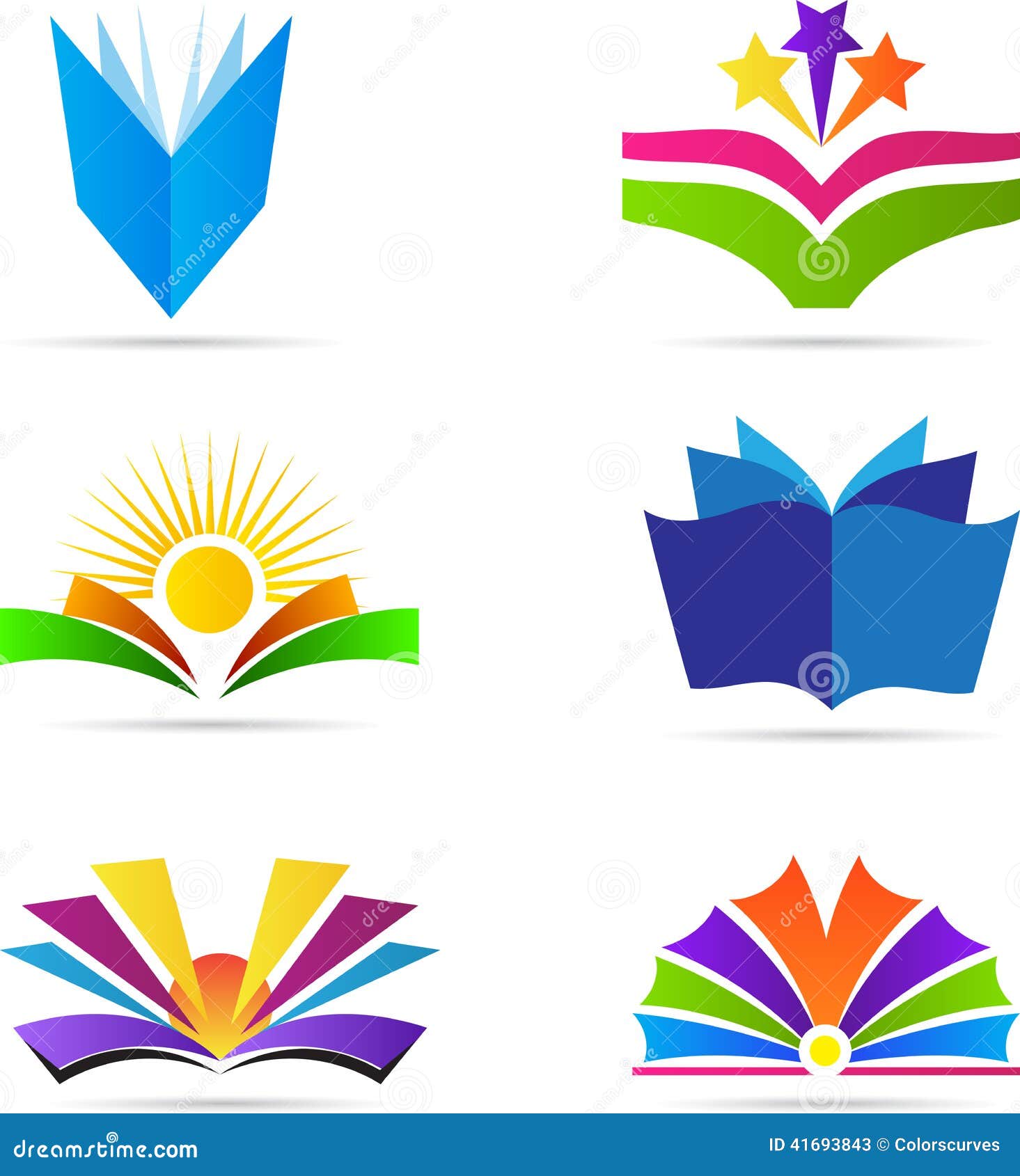 Books stock vector. Illustration of high, branding, document - 41693843