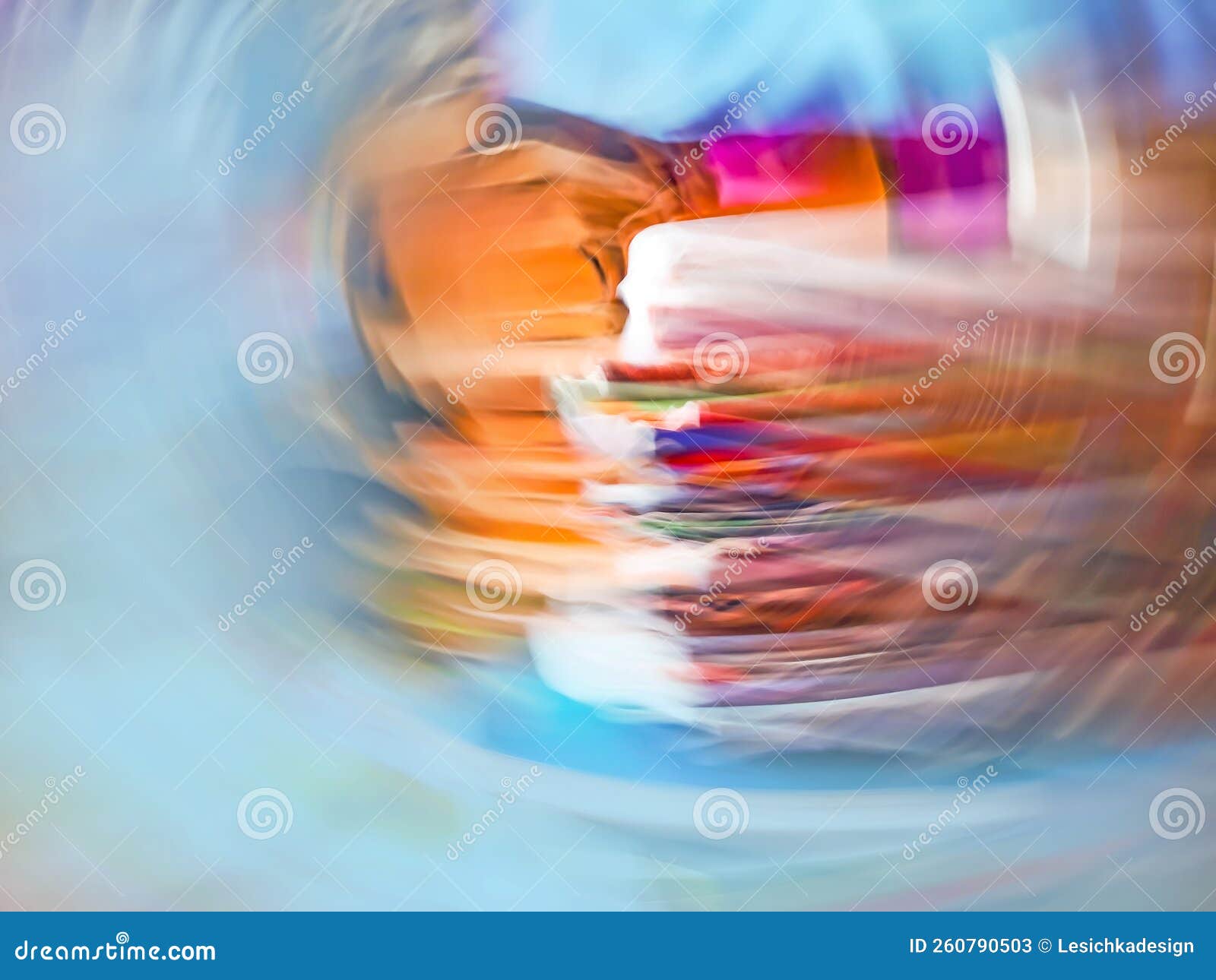 Blur Abstract Public Library Bookshelf. Public Library Blurred Bokeh ...