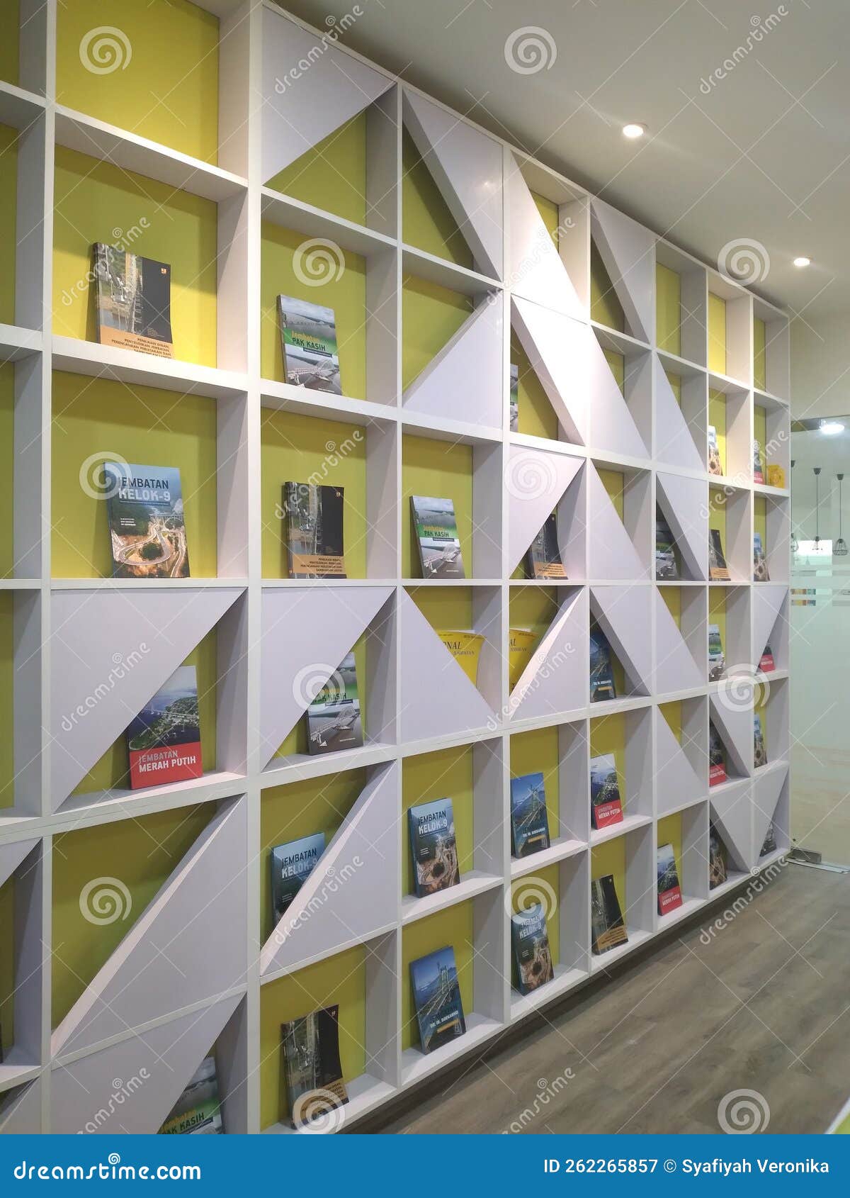 Bookshelf Design Facade editorial photography. Image of case - 262265857