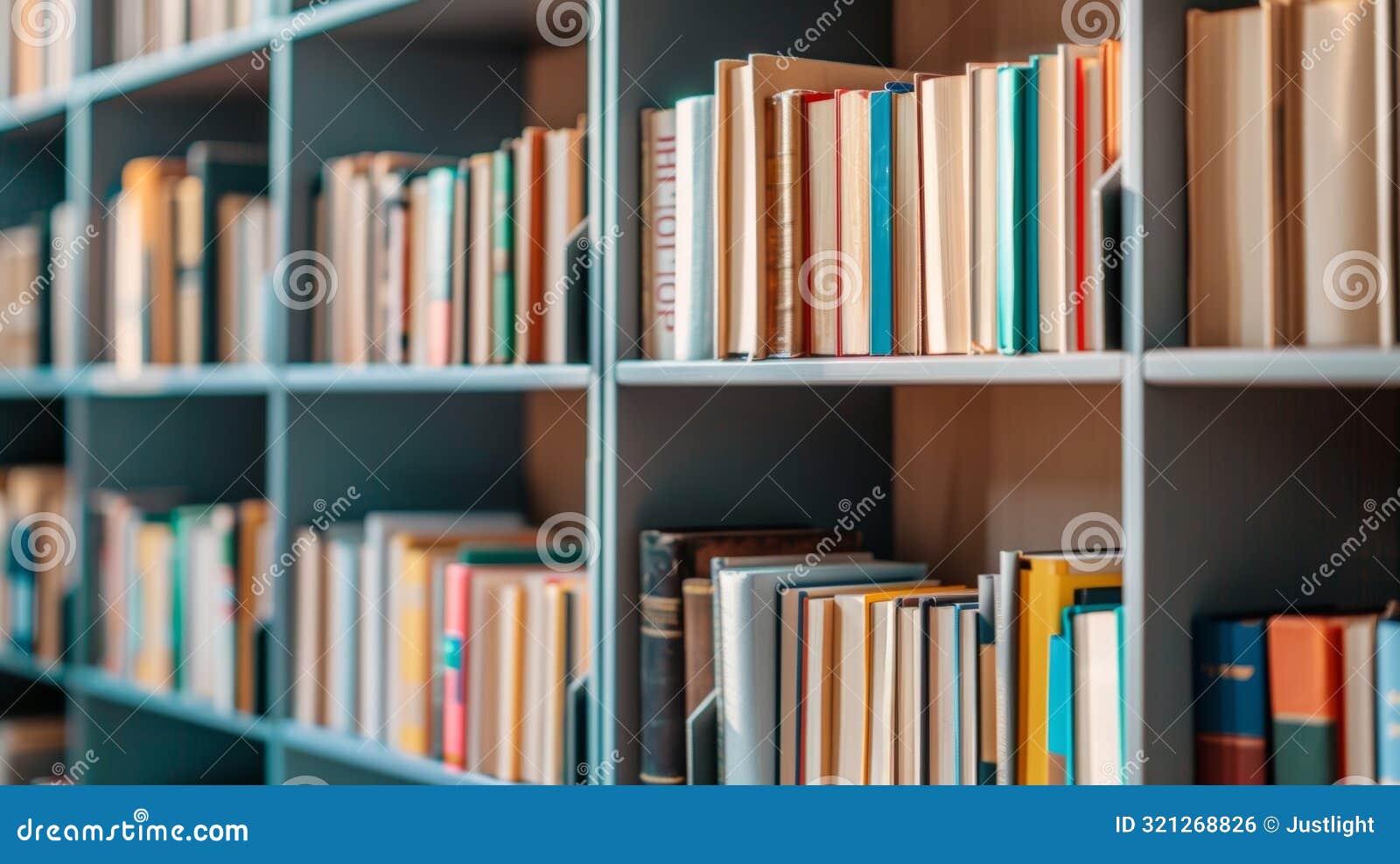 A Bookshelf Filled with Books Focused on Personal Development and daily ...
