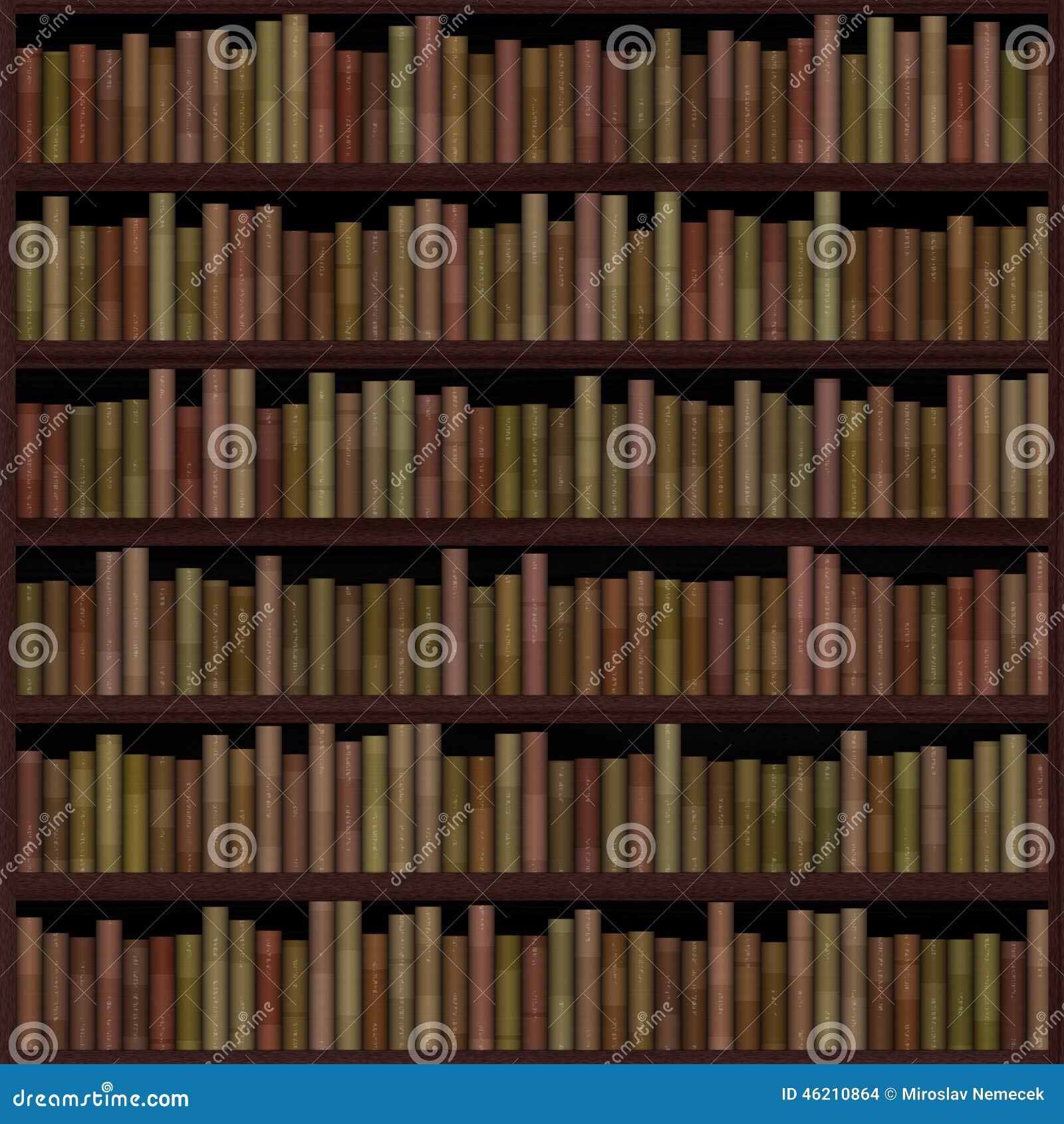 Bookshelf Generated Hires Texture Royalty-Free Stock Photography ...