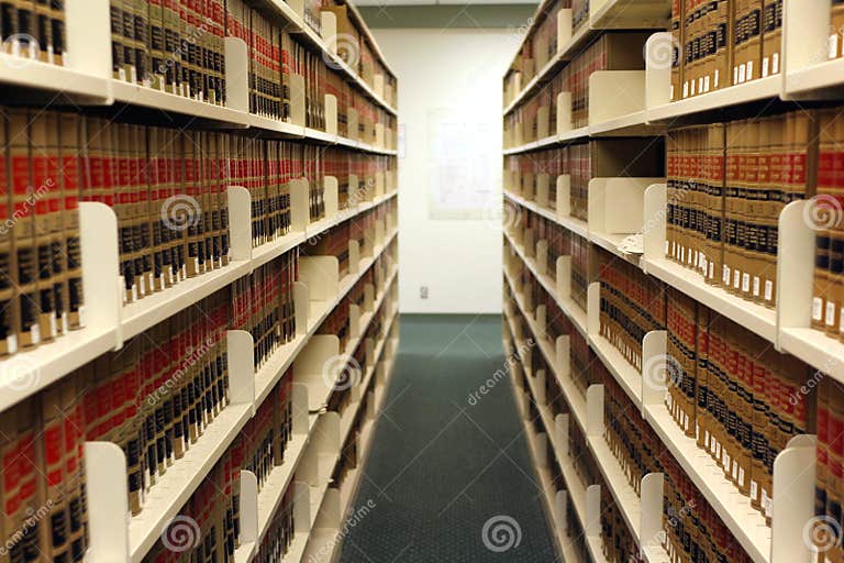 Bookshelves in law library stock photo. Image of research - 3860656