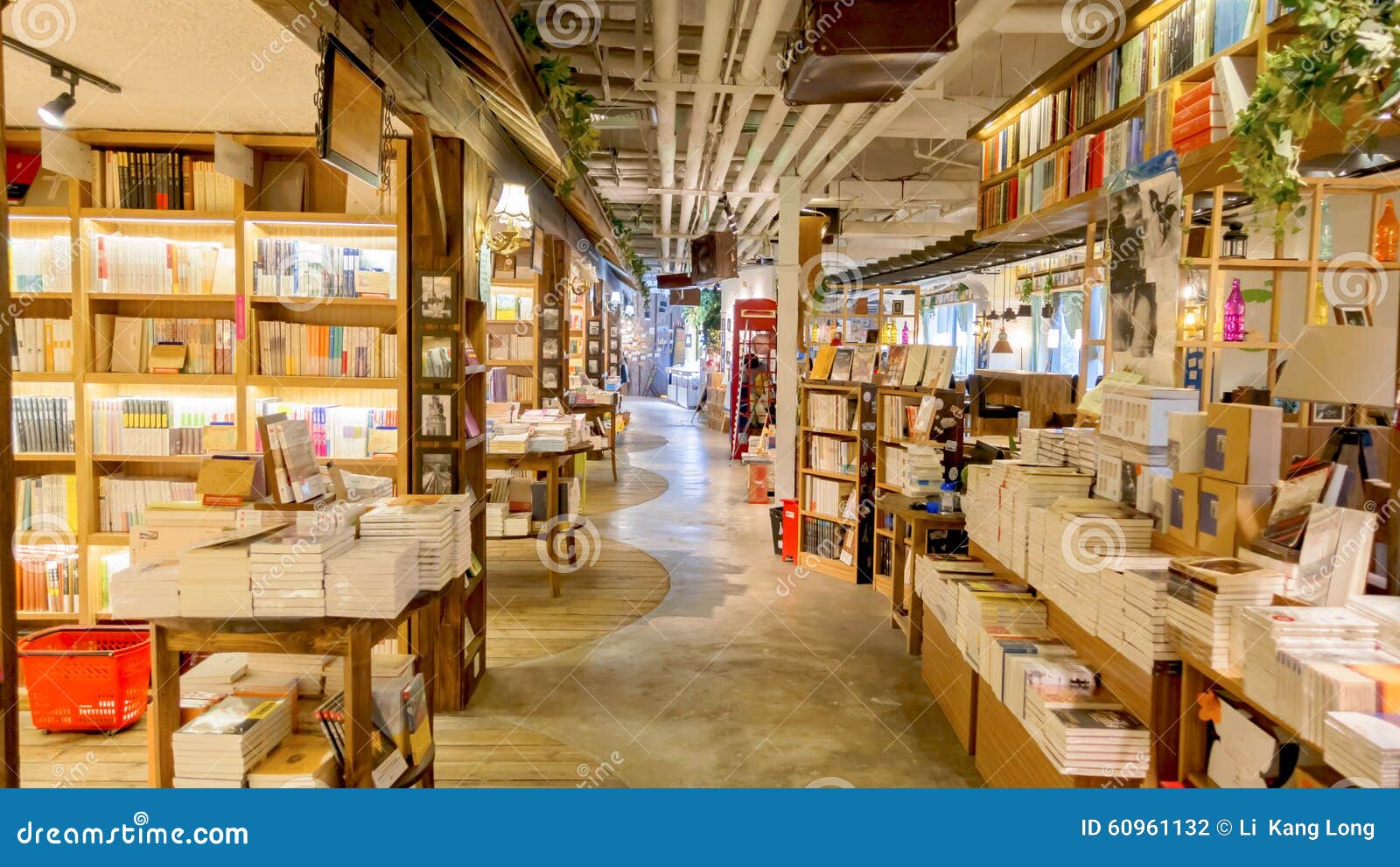 Bookstore stock photo. Image of arrangement, bookshelf - 60961132