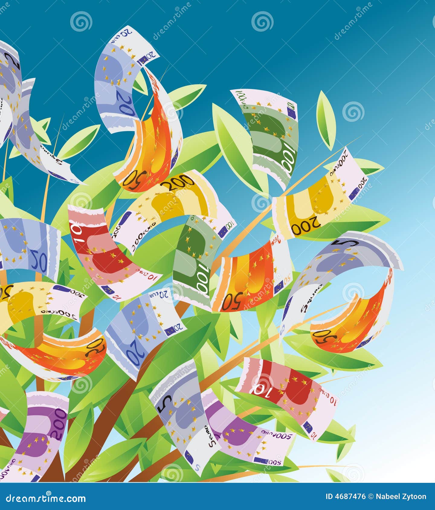 Geldboom 01 Picture. Image: 4687476