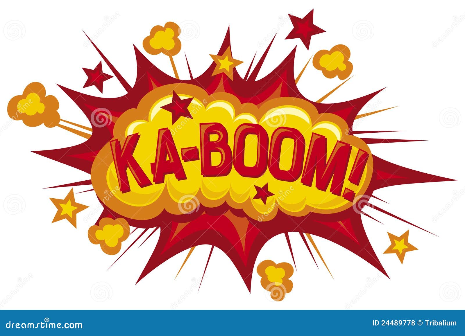Boom stock vector. Illustration of abstract, explode - 24489778