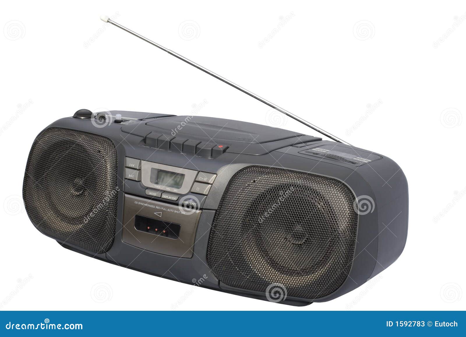 Boom Box stock image. Image of digital, listen, rewind - 1592783