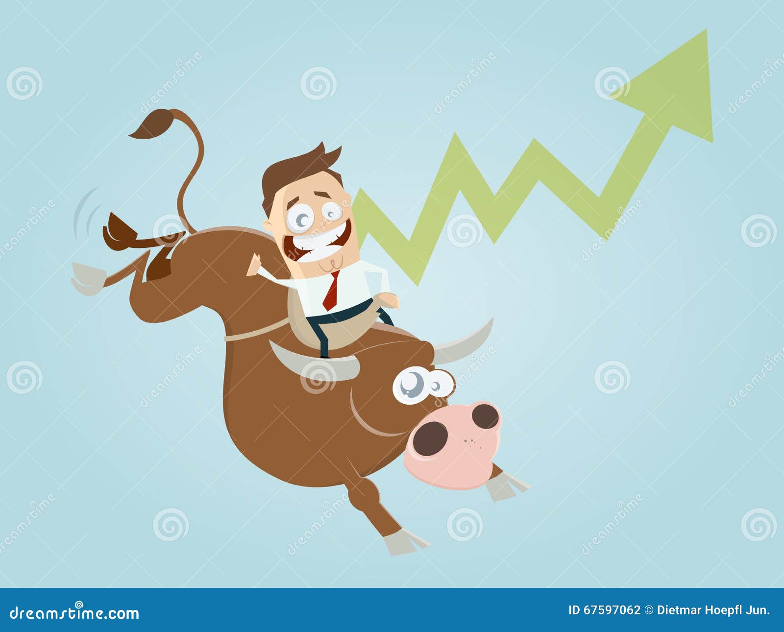 Bull Employee Mascot Logo Design Vector Illustration | CartoonDealer ...