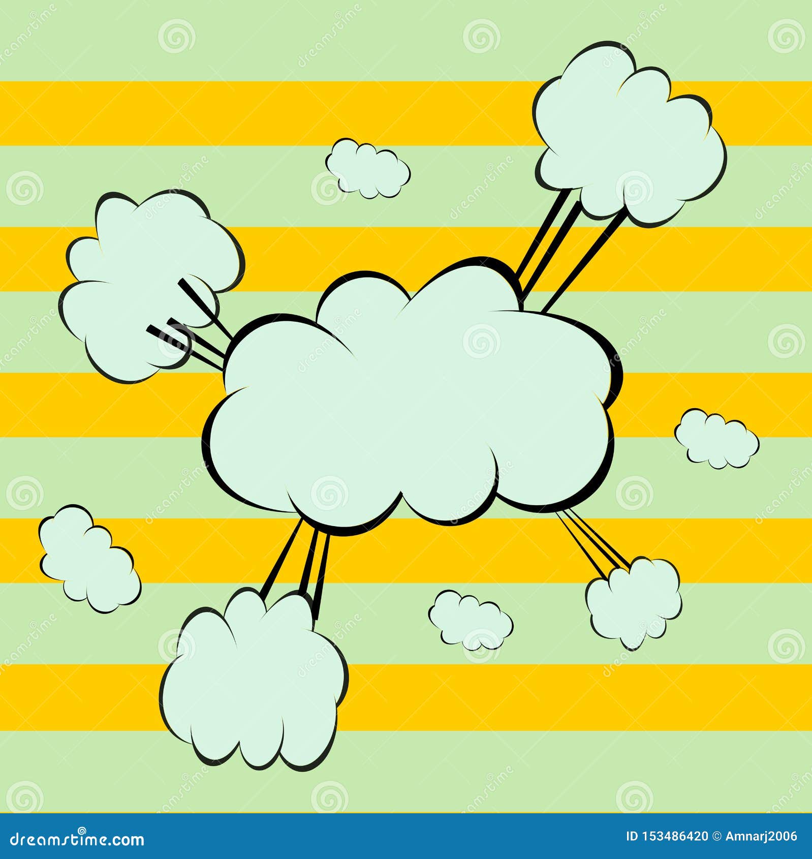 Boom Comic Book Background Vector Stock Vector - Illustration of bright ...