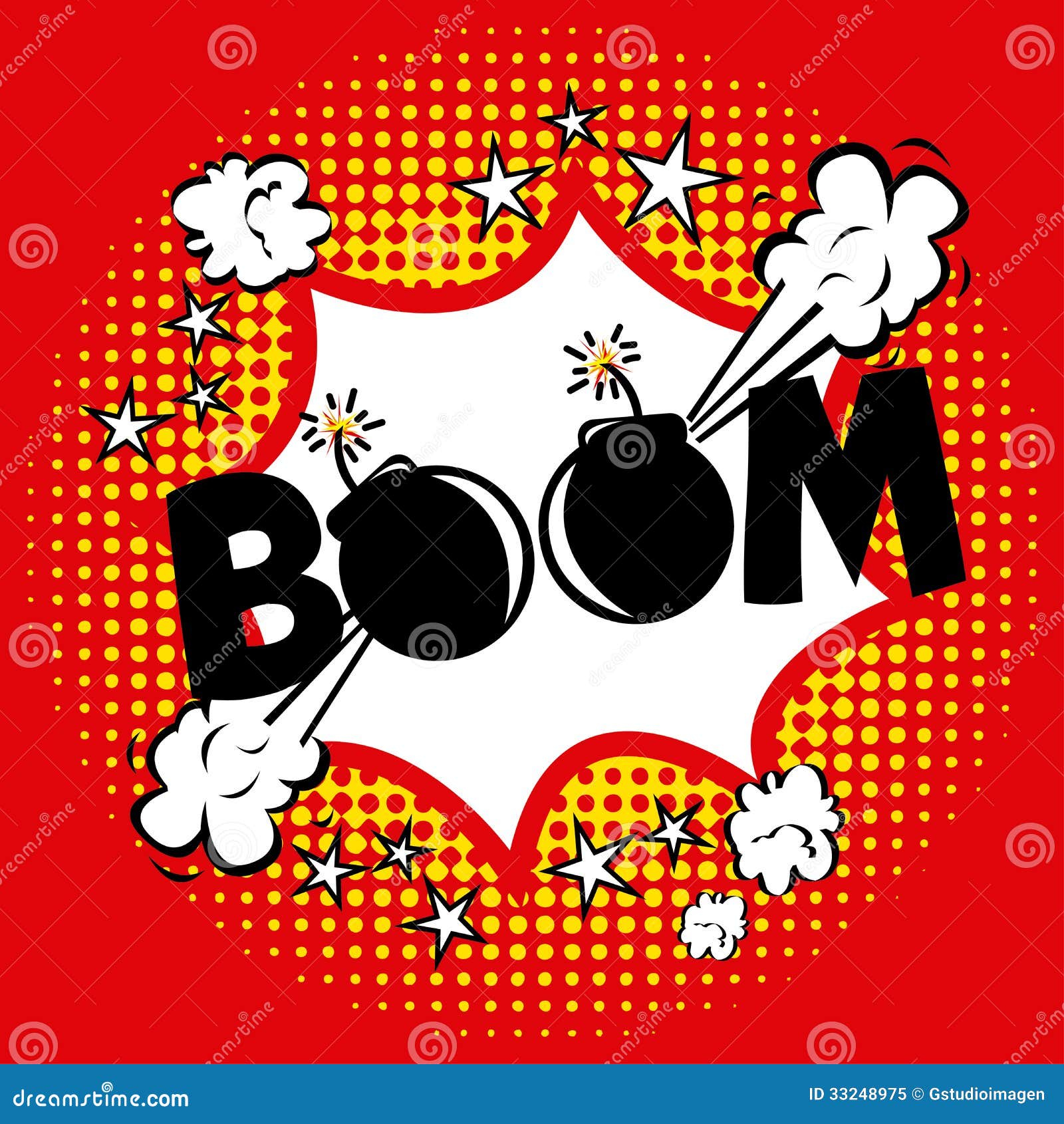 Pop Art Comics Icon With Like Word Royalty-Free Stock Image ...