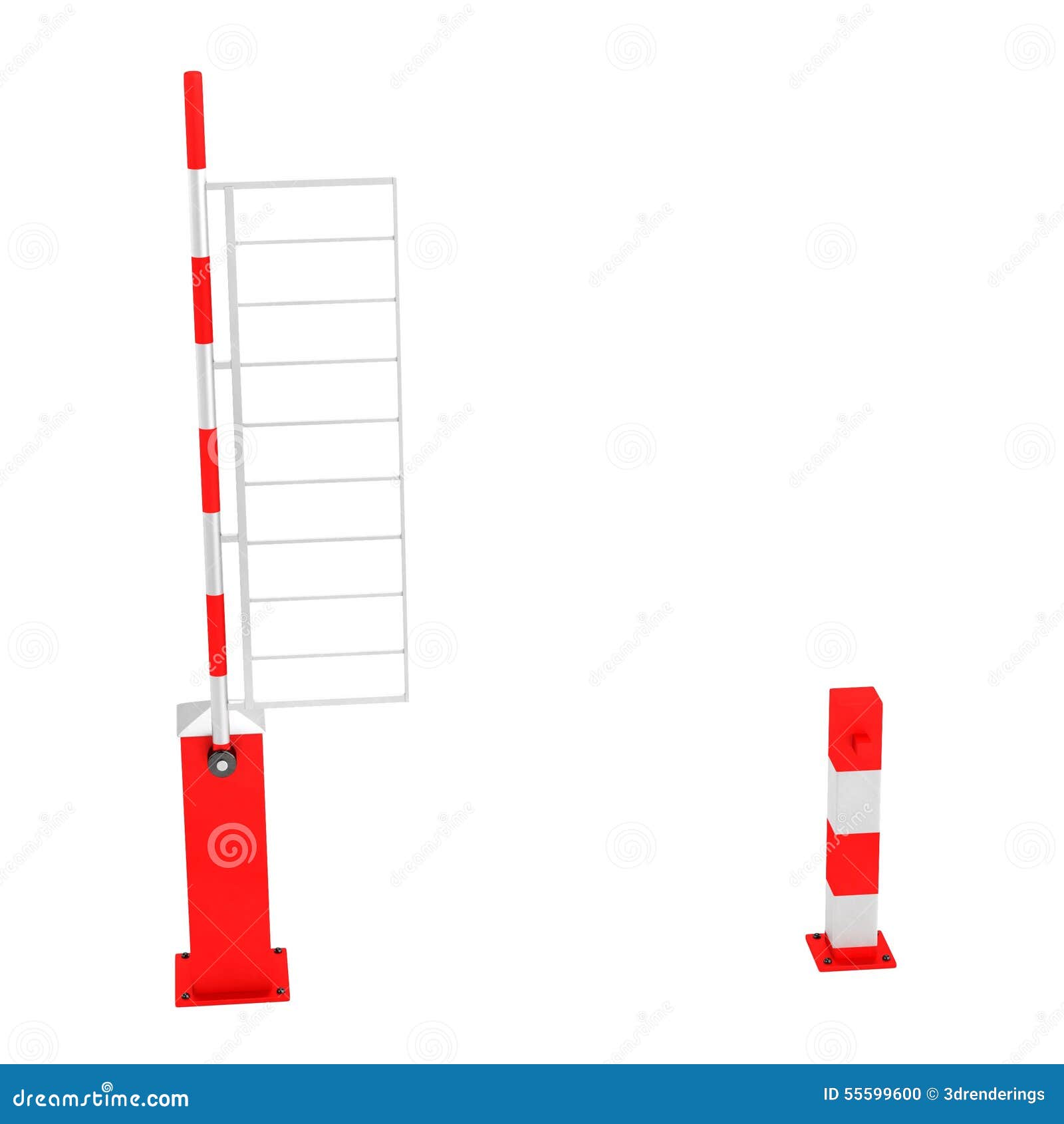 Boom gate stock illustration. Illustration of metro, entrance - 55599600