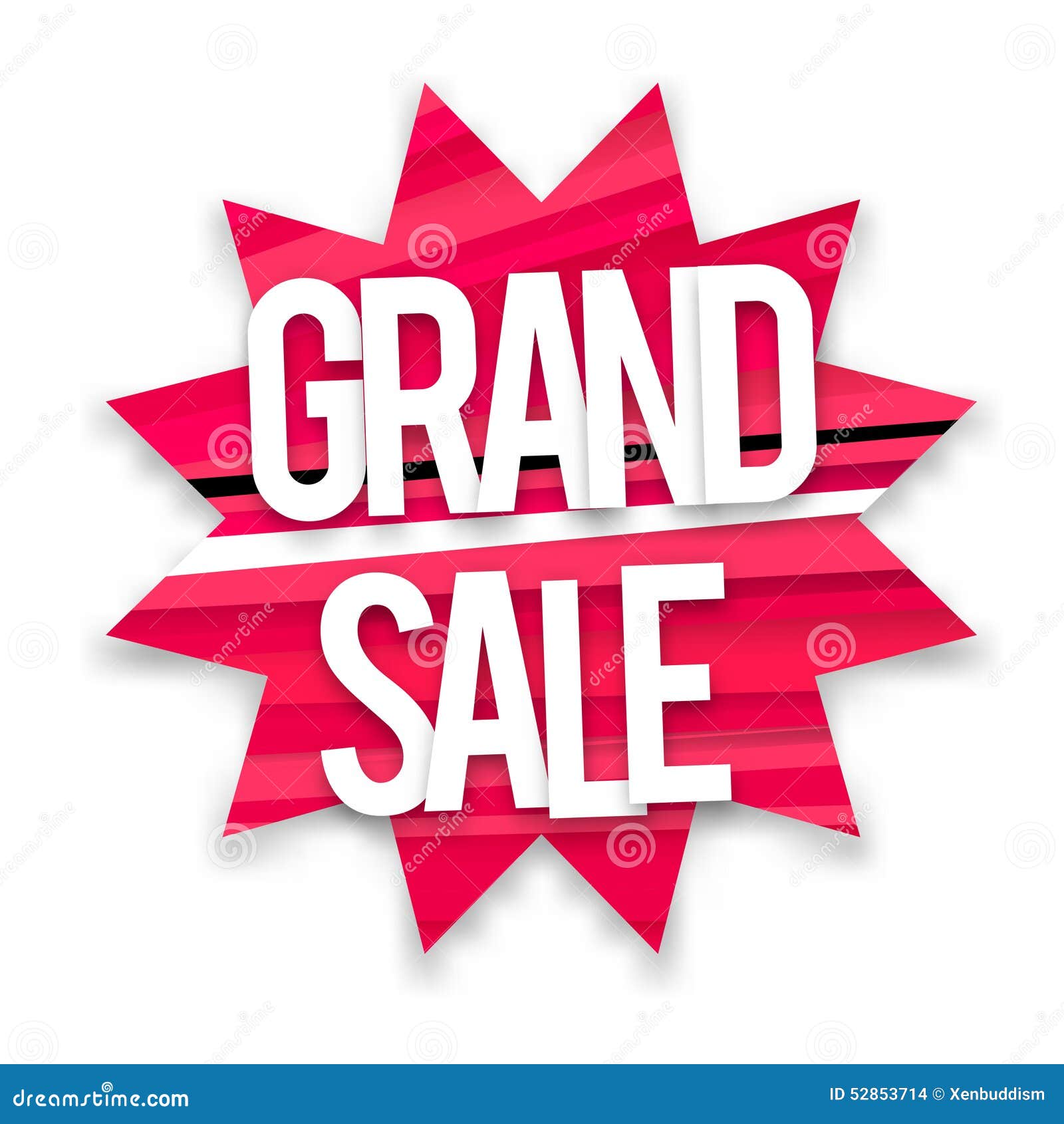 Boom grand sale stock illustration. Illustration of sales - 52853714