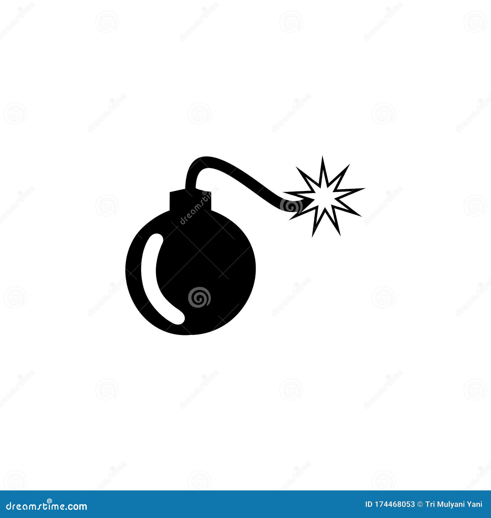 Boom Icon Vector Design Symbol Stock Vector - Illustration of dynamite ...