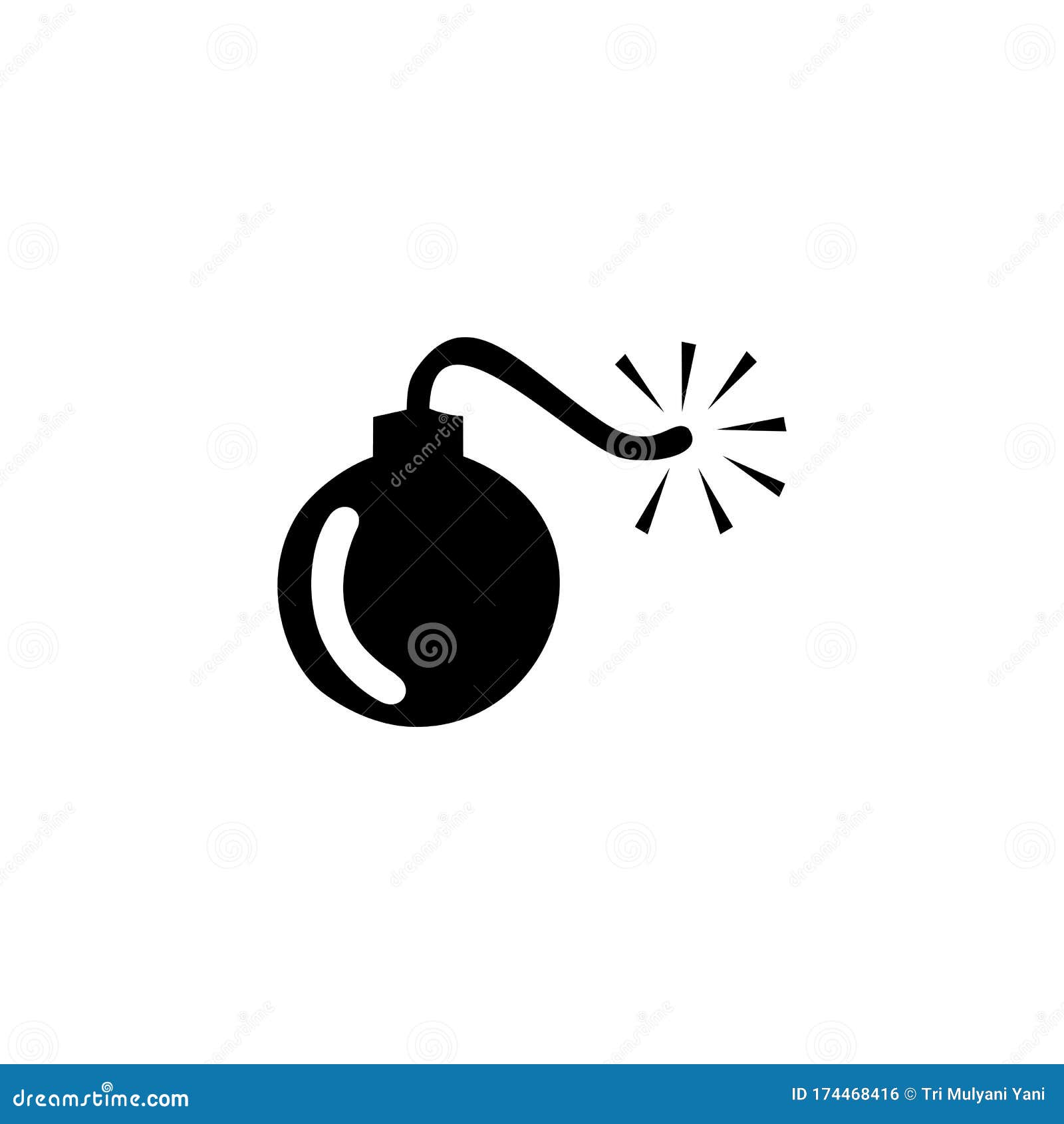 Boom Icon Vector Design Symbol Stock Vector - Illustration of black ...
