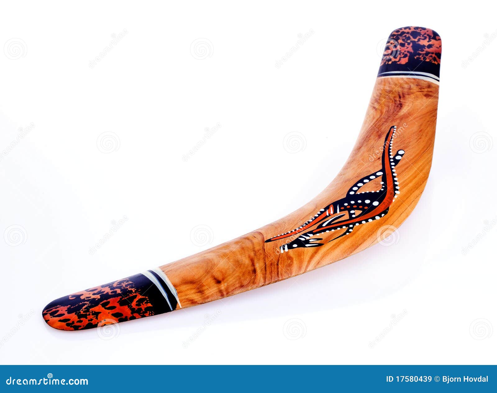 Boomerang stock image. Image of painted, hunting, symbol - 17580439
