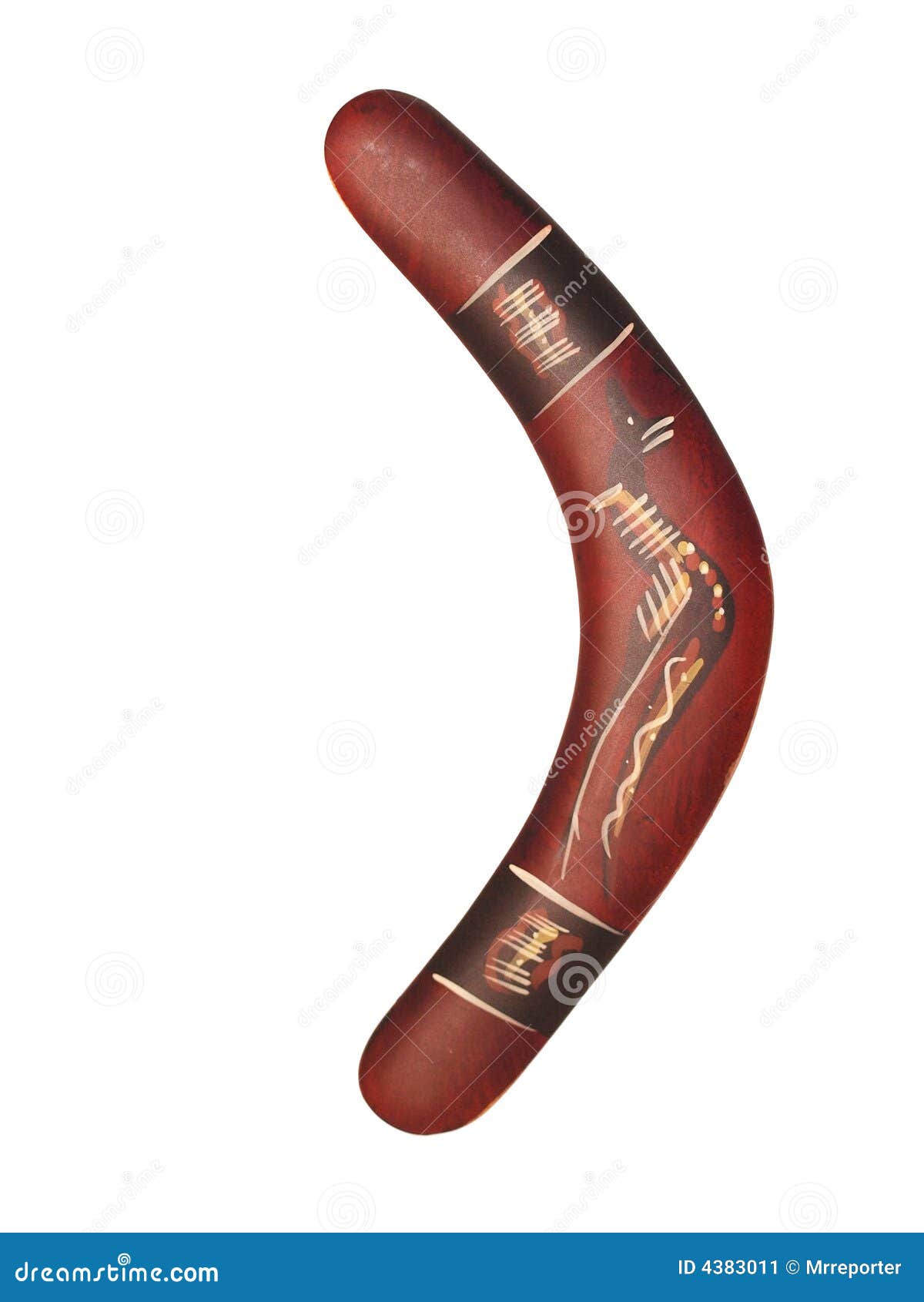 Boomerang stock image. Image of decoration, cutout, wooden - 4383011