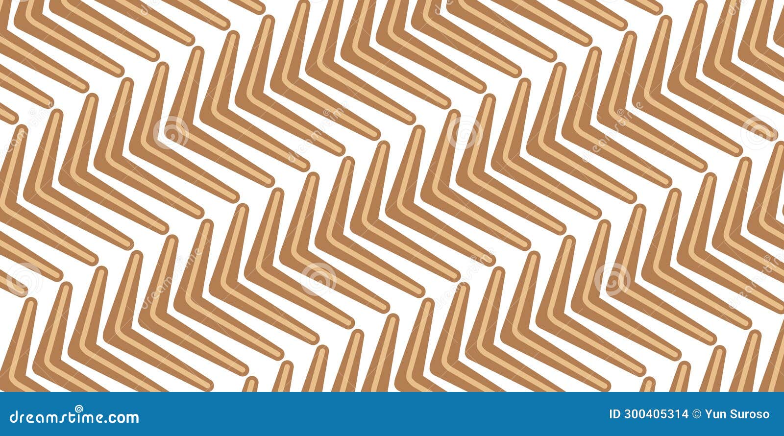 Boomerang Pattern Shape Vector for Background Design. Stock Vector ...