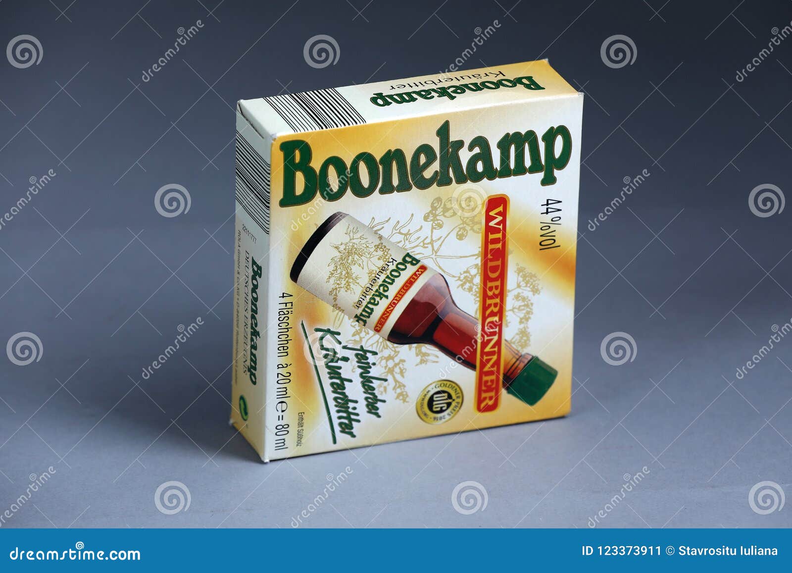 Boonekamp Bitter, Mini Bottles Editorial Photo | CartoonDealer.com ...