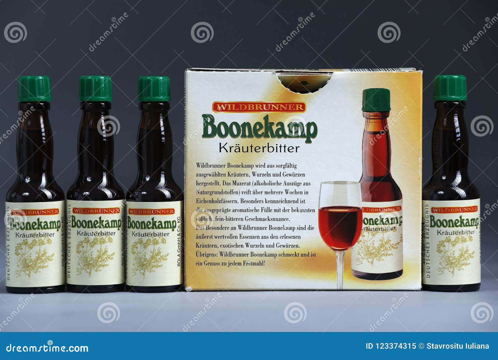 Boonekamp Bitter, Mini Bottles Editorial Image - Image of pack, bitter ...