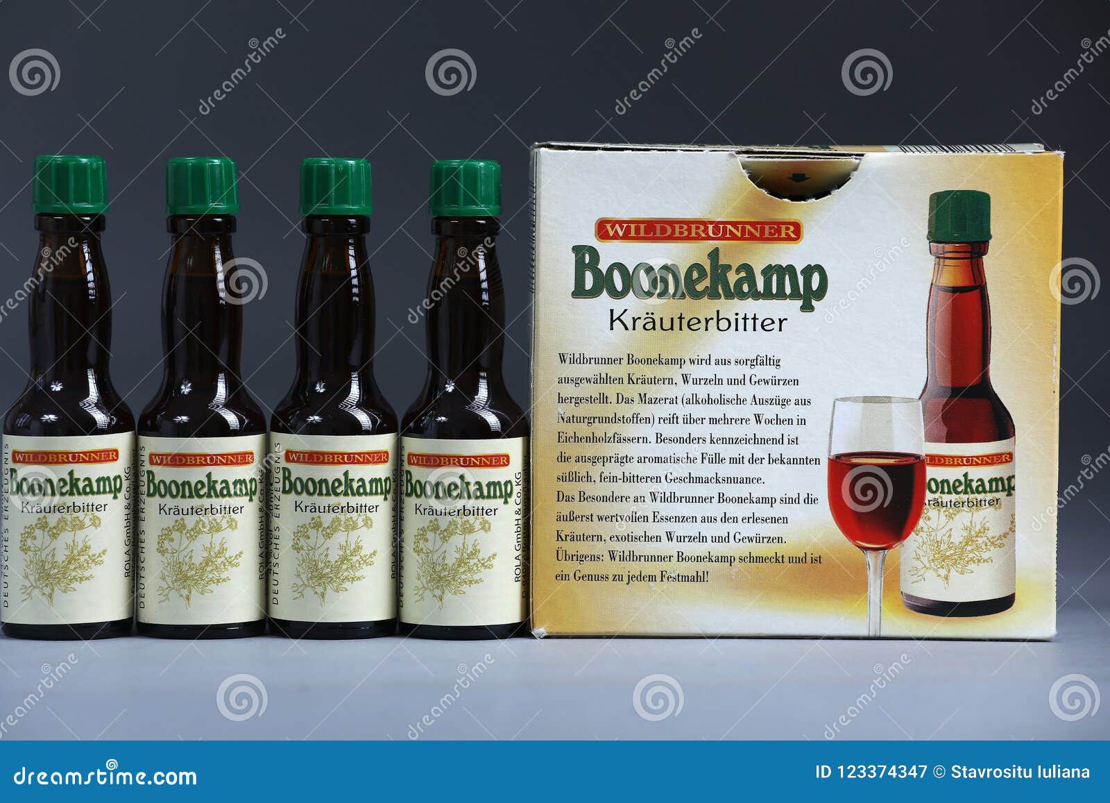 Boonekamp Bitter, Mini Bottles Editorial Photography - Image of bitter ...