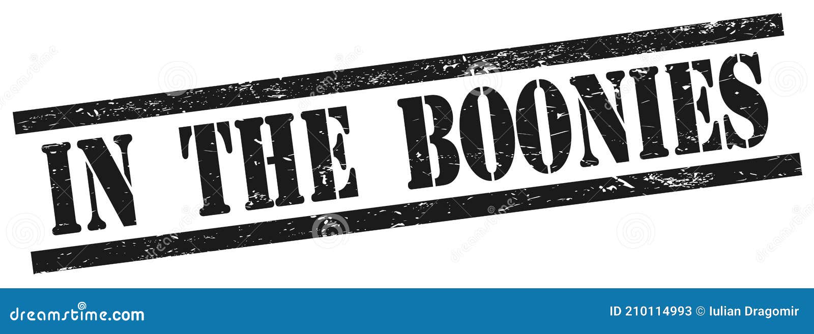 In the BOONIES Text on Black Grungy Rectangle Stamp Stock Illustration ...