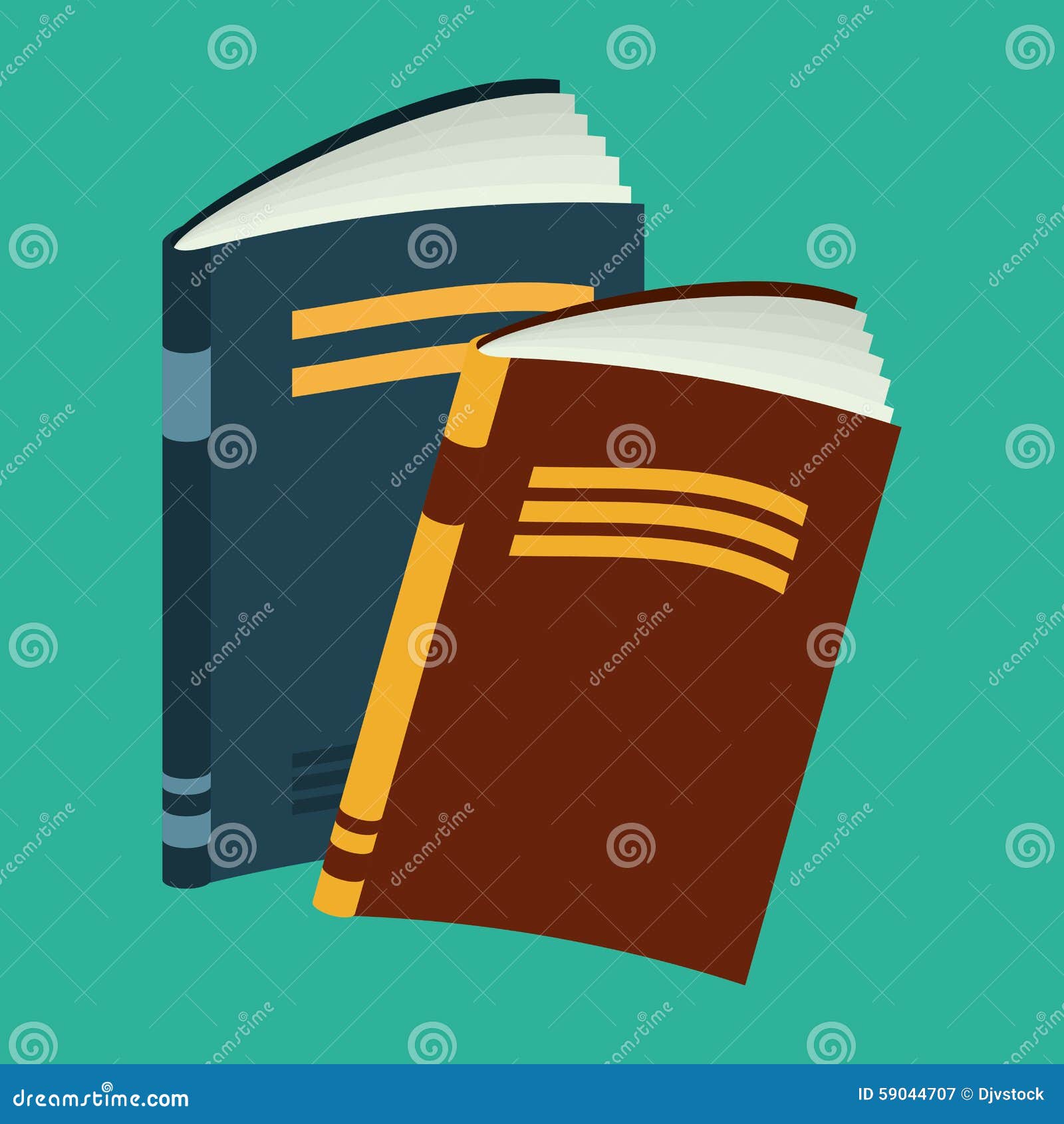 Boooks design stock vector. Illustration of science, library - 59044707