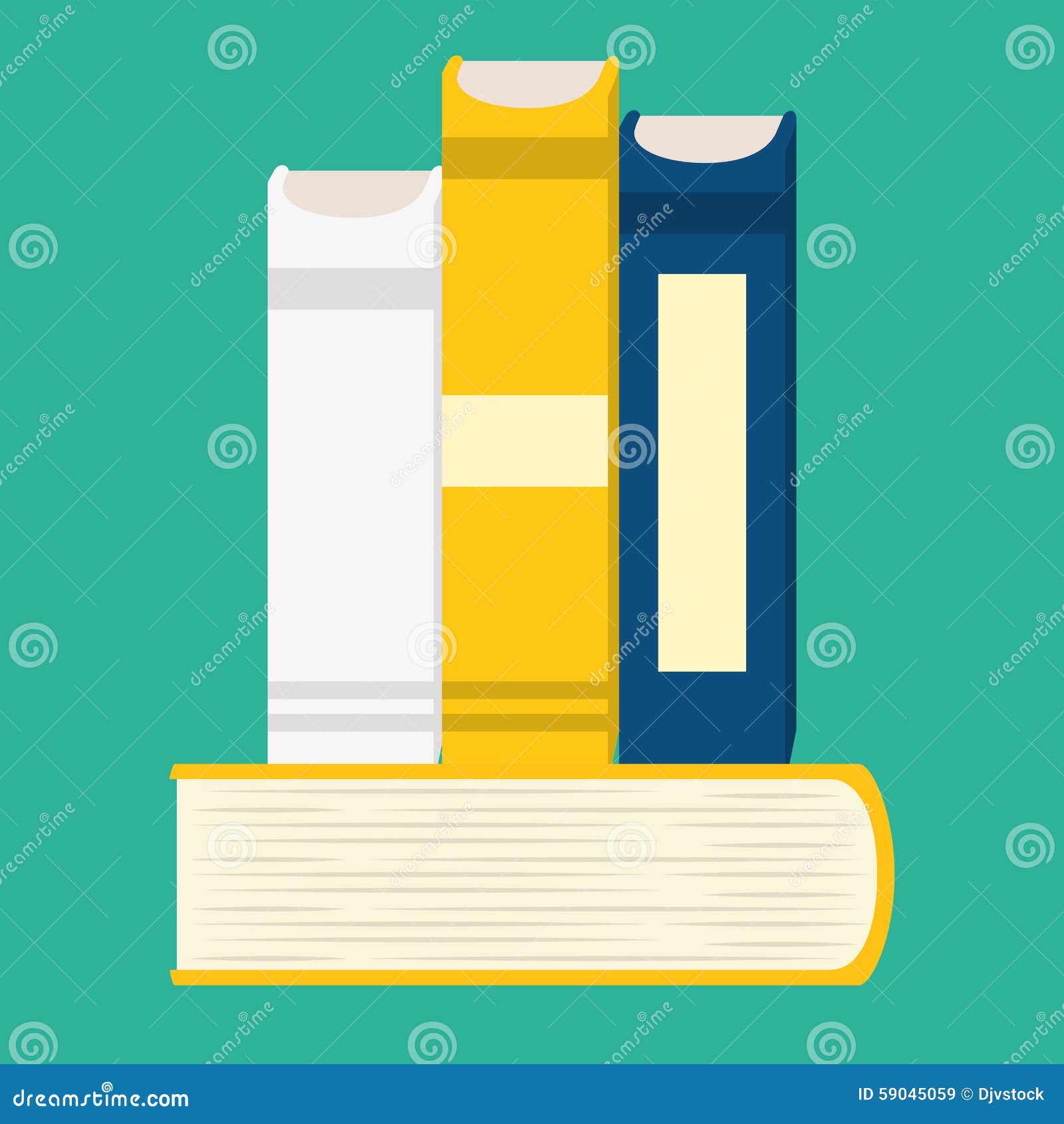 Boooks design stock vector. Illustration of icon, science - 59045059