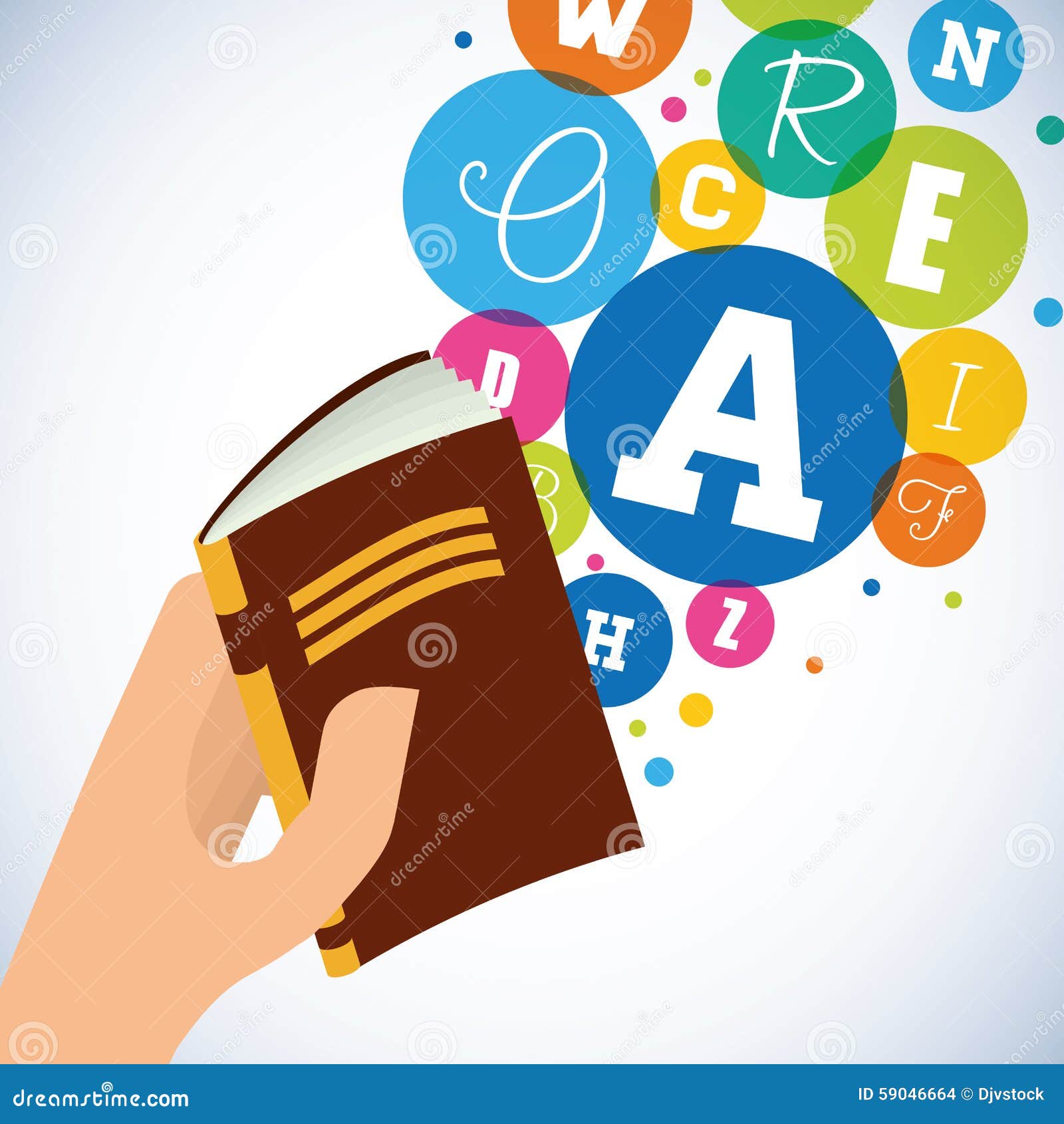 Boooks design stock vector. Illustration of object, copybook - 59046664