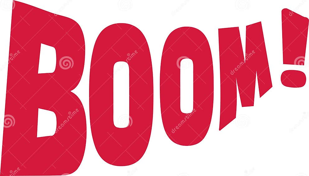 Booom icon vector stock vector. Illustration of pictogram - 107157425