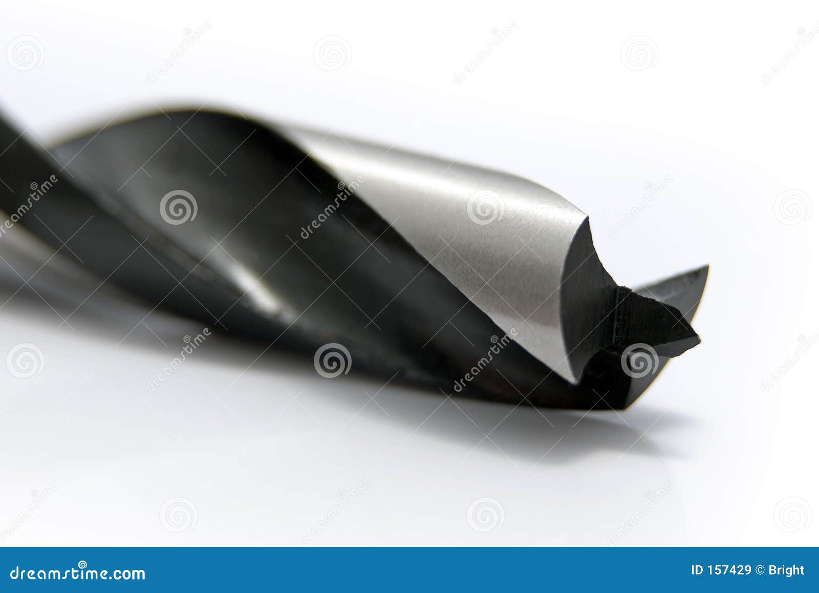 Boor stock afbeelding. Image of baan, boor, hout, fabriek - 157429