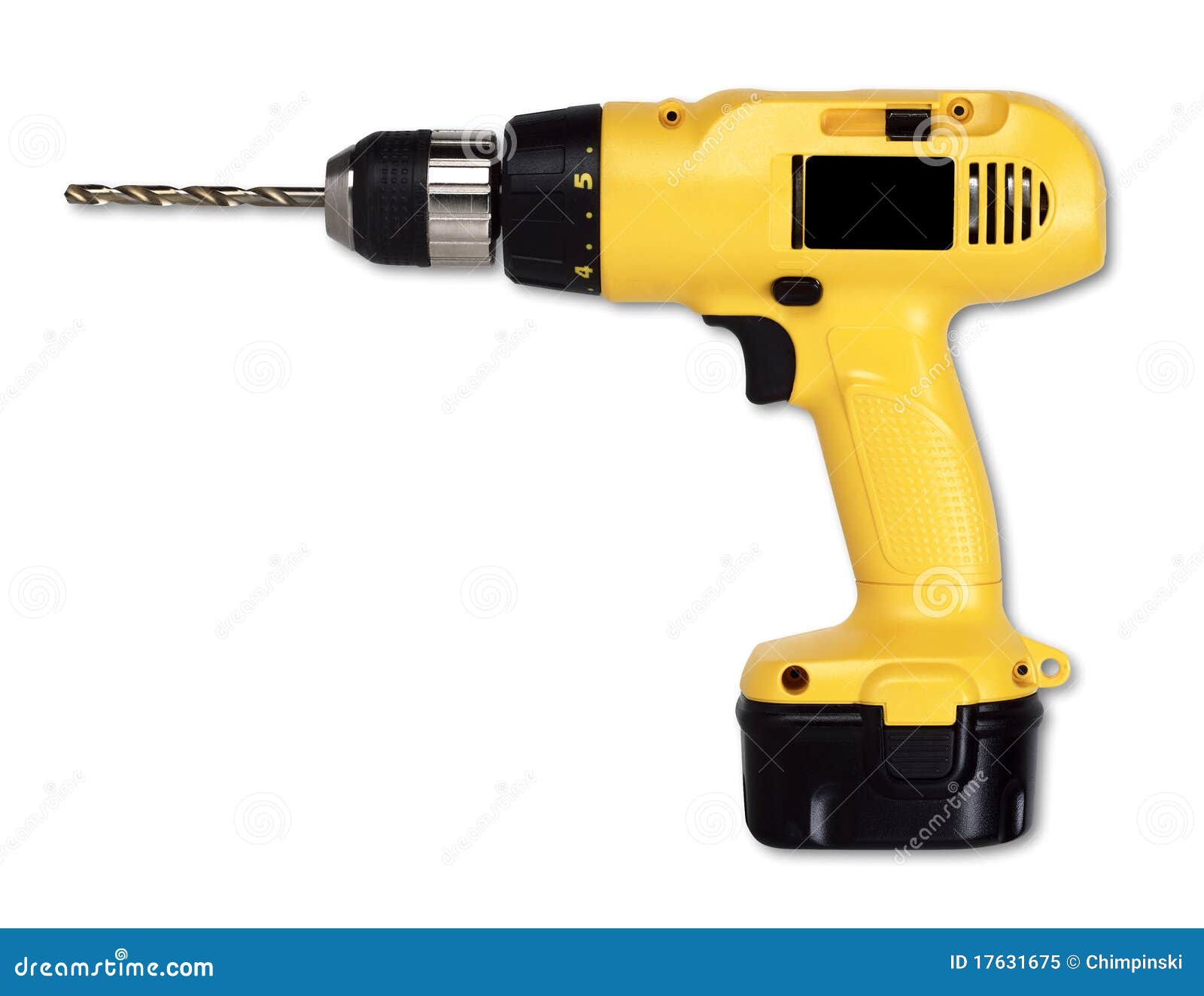 Boor stock afbeelding. Image of werk, bouw, repareren - 17631675