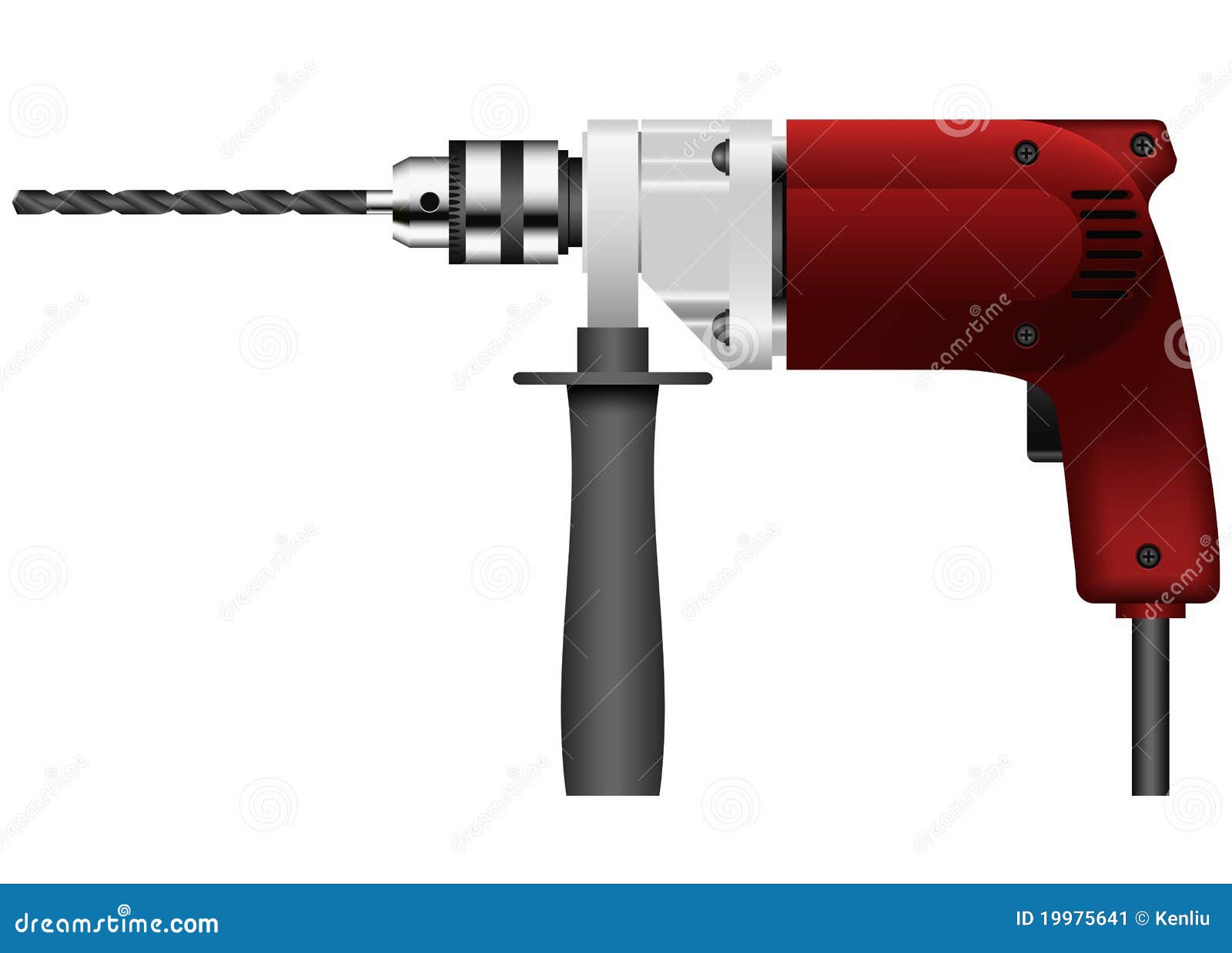 Boor vector illustratie. Illustration of droeg, voorwerp - 19975641