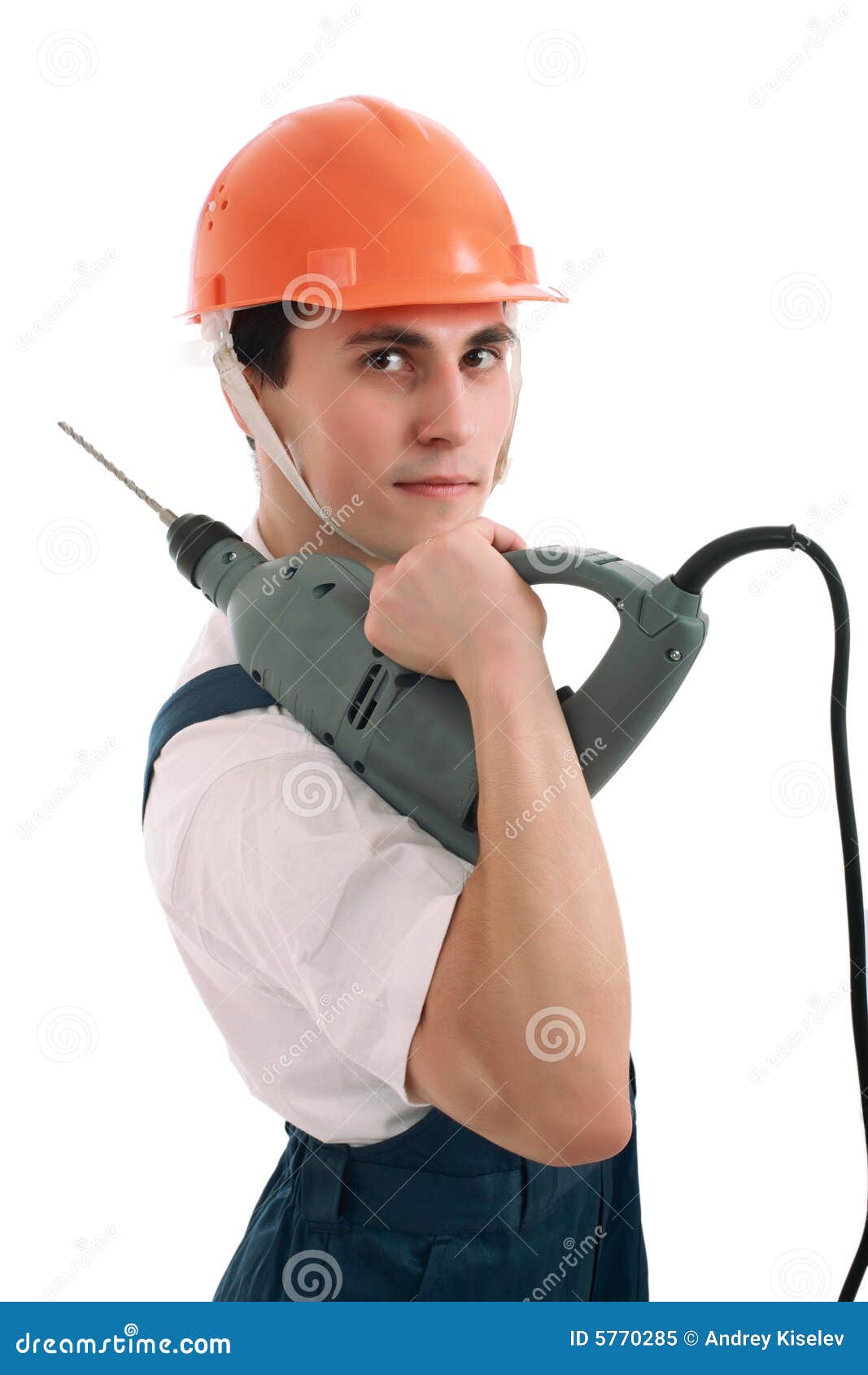 Boor stock afbeelding. Image of persoon, beroep, mens - 5770285