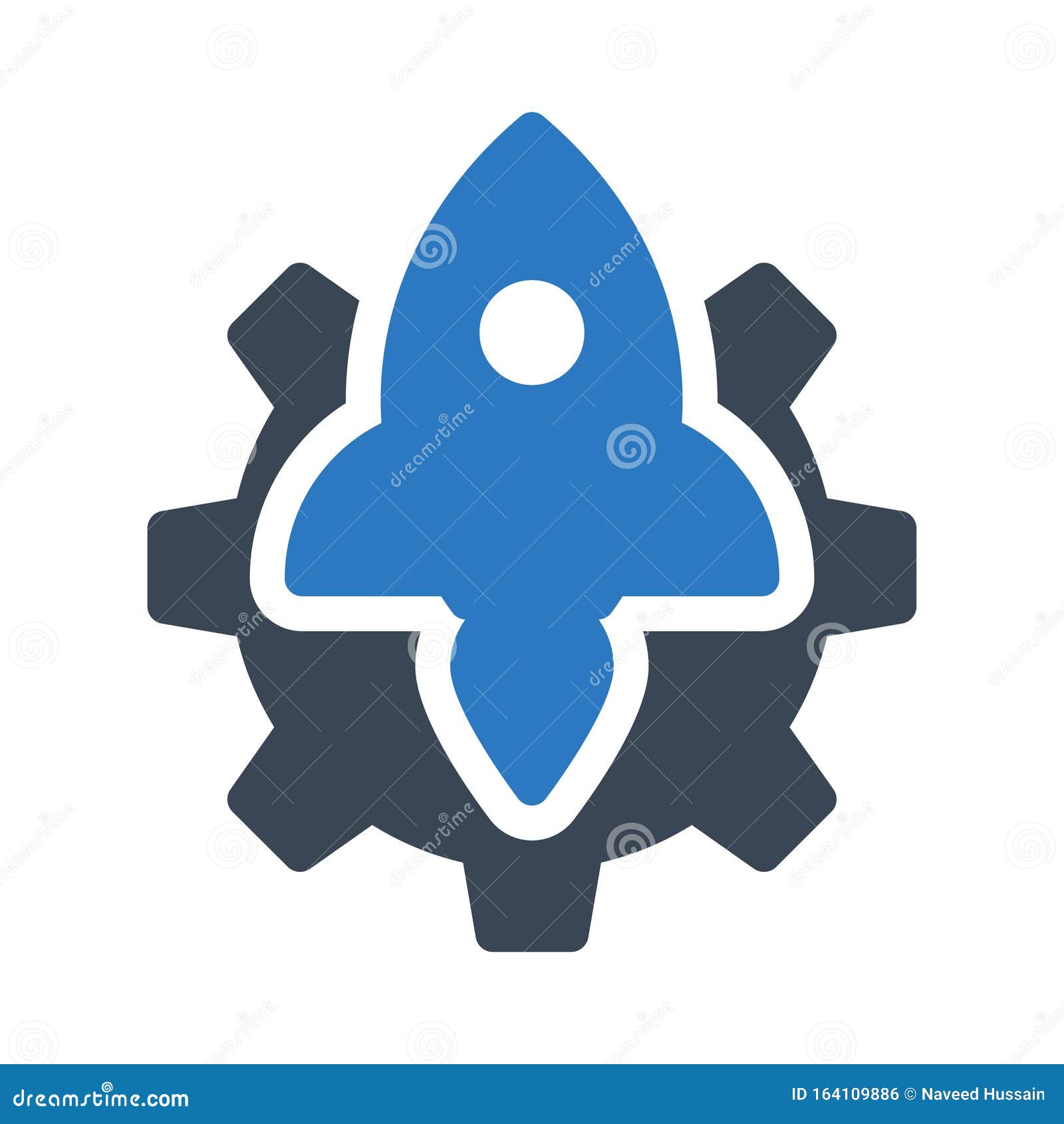 Boost Vector Glyph Color Icon Stock Vector - Illustration of launch ...